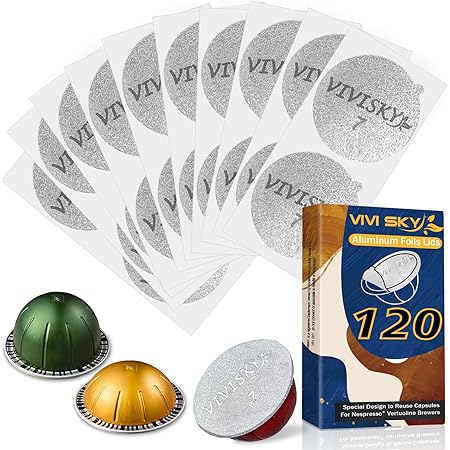Amazon.com: All-New di Oro Caffè Reusable Coffee Pod Lids Compatible ...