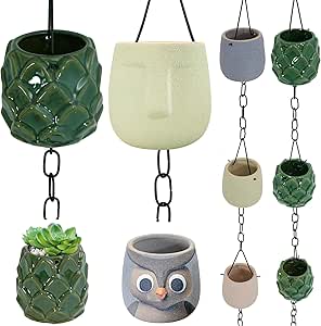 Amazon.com : Prime Garden Rain Chains for Gutters, High-Value Porcelain ...