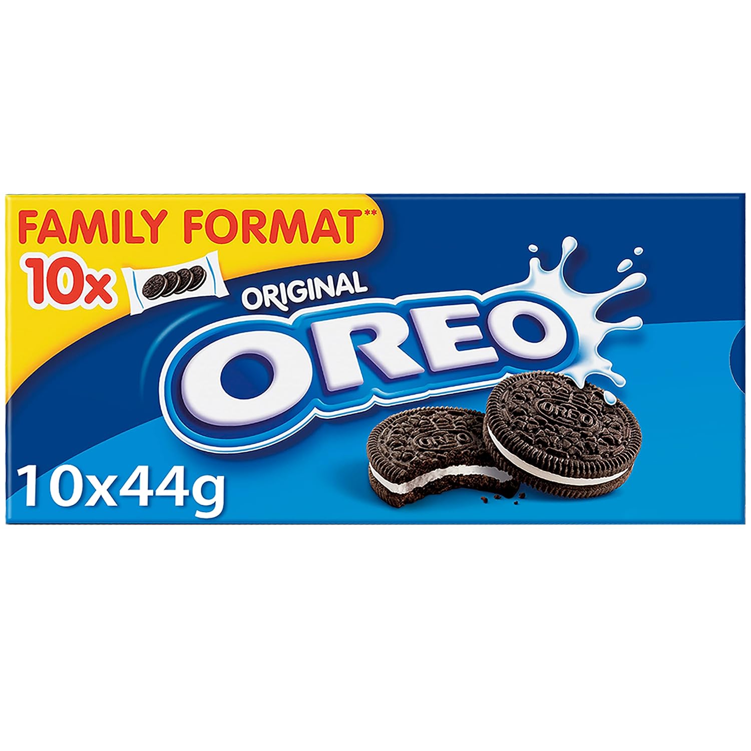 Oreo Original Chocolate Biscuits Filled with Vanilla 440g : Amazon.de ...