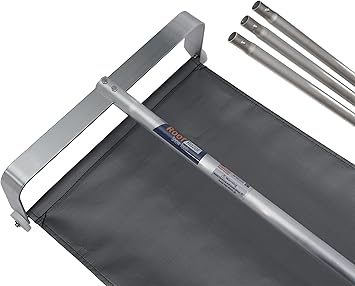 Review ROOF RAZOR Roof Rake | Fast Roof Snow Removal | 24ft of Pole ...