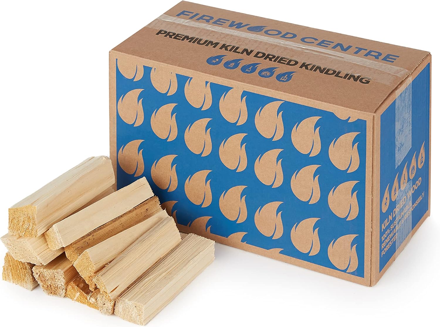 Firewood Centre Premium Kiln Dried Kindling Wood – Great for Lighting ...