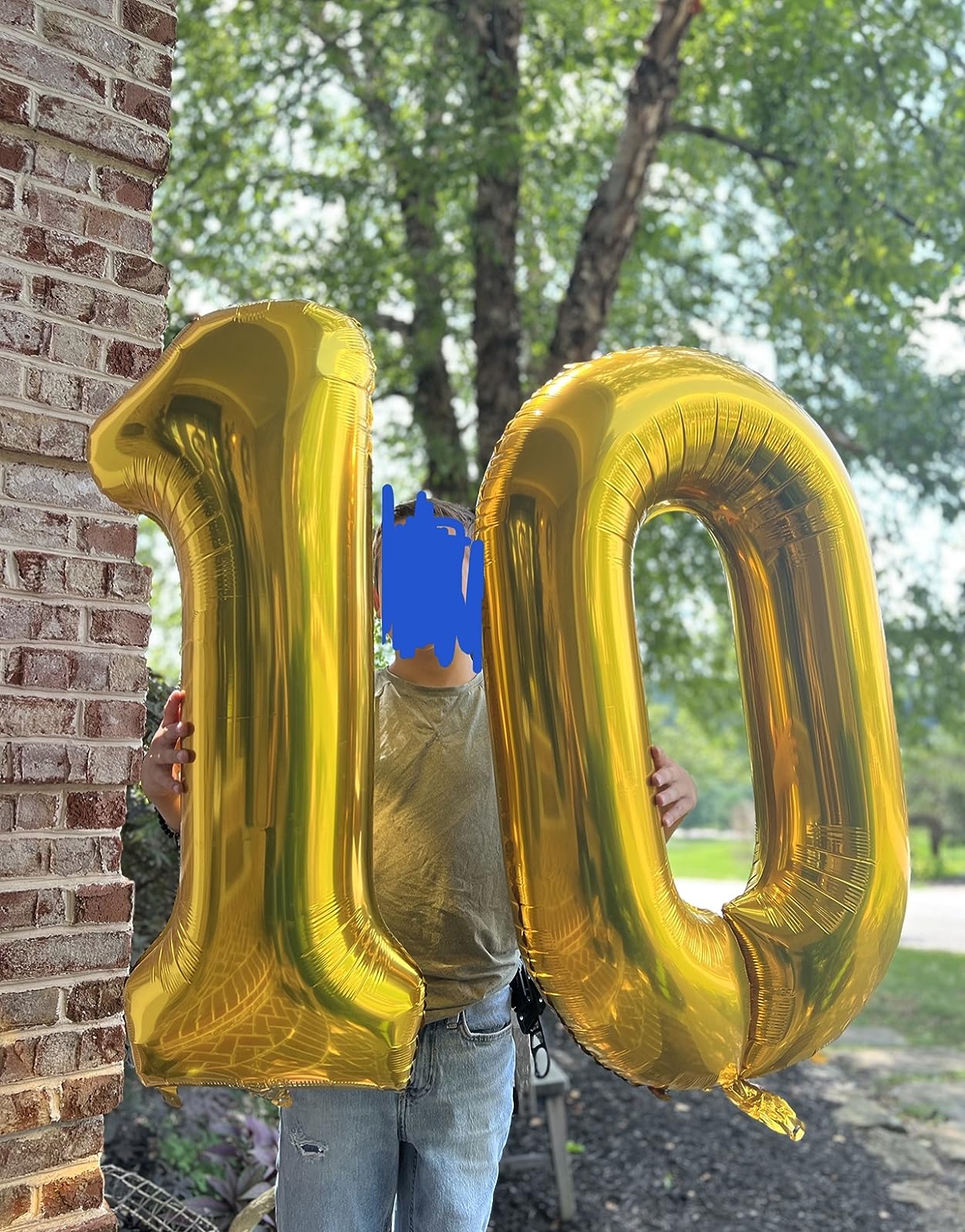 $1/mo - Finance Smlpuame 40 Inch Number Balloons 0-9 Rainbow Gradient ...