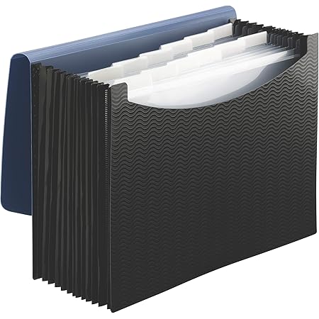 Amazon.com : Smead Poly Expanding File, 12 Pockets, Flap and Cord ...
