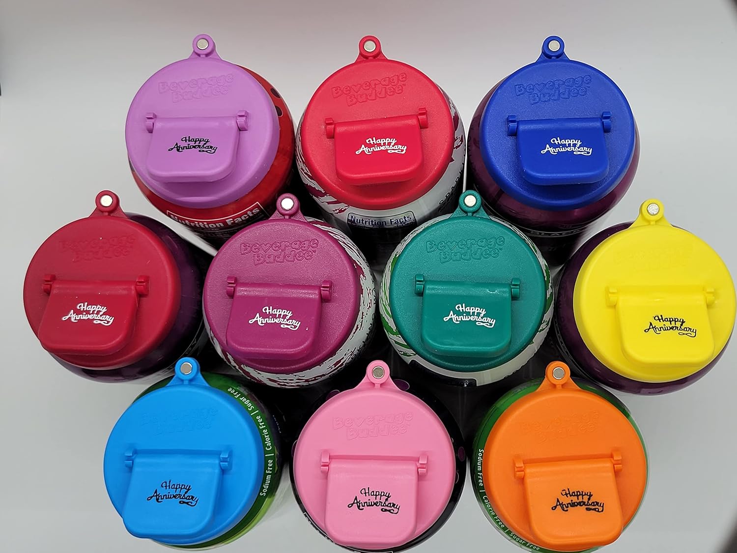 Amazon.com - Beverage Buddee Can Cover with Happy Anniversary Imprint ...