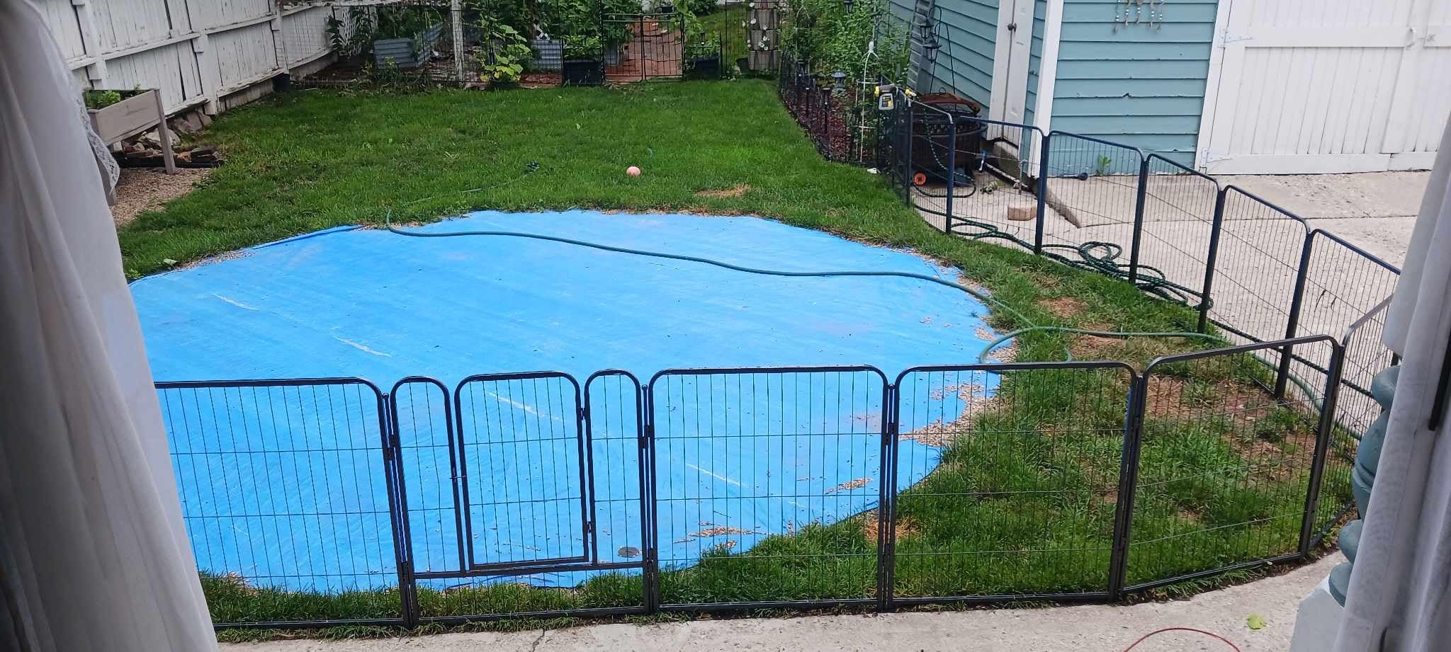 $50/mo - Finance Decorative Garden Metal Fence 55ft (L)×32in(H) 24 ...