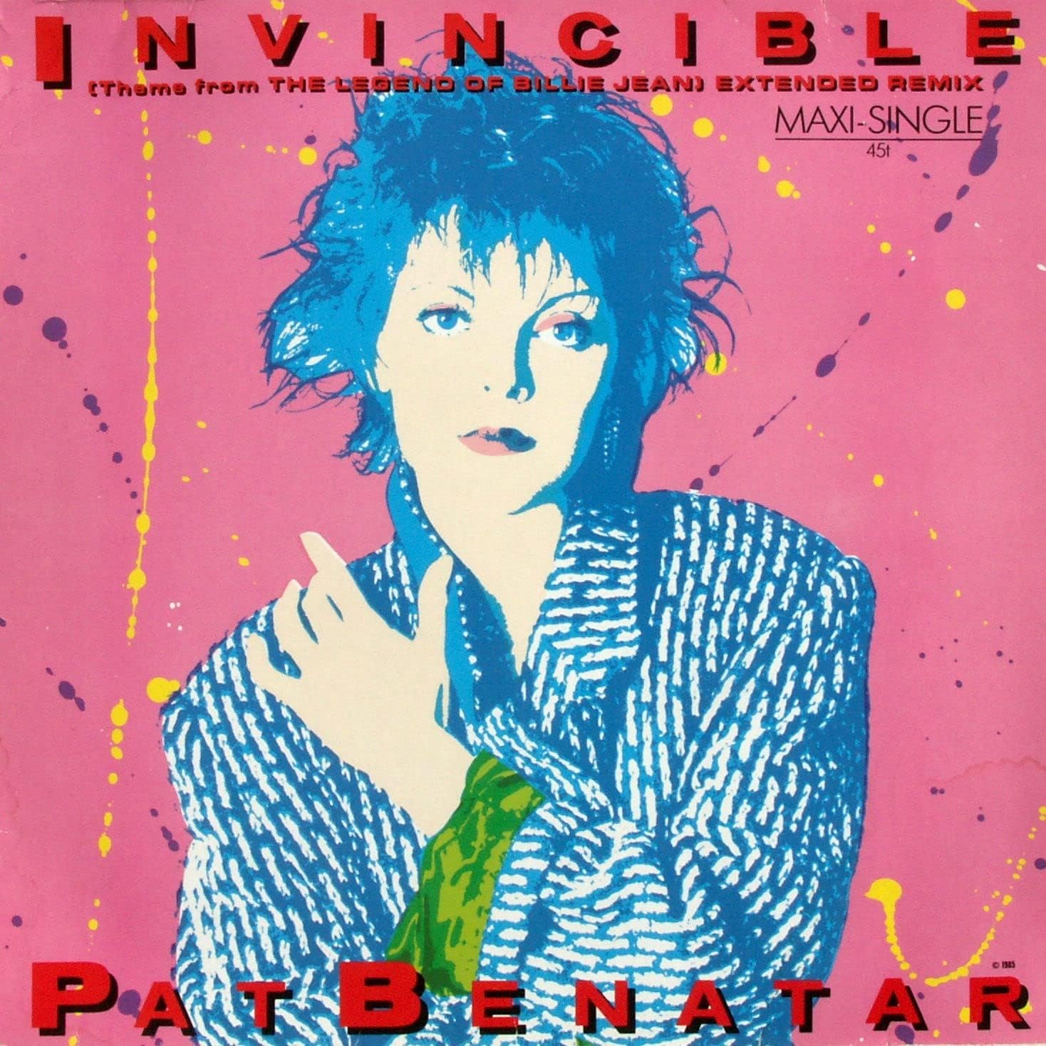 Pat Benatar - Invincible (Extended Version) - Chrysalis - 601 941 ...