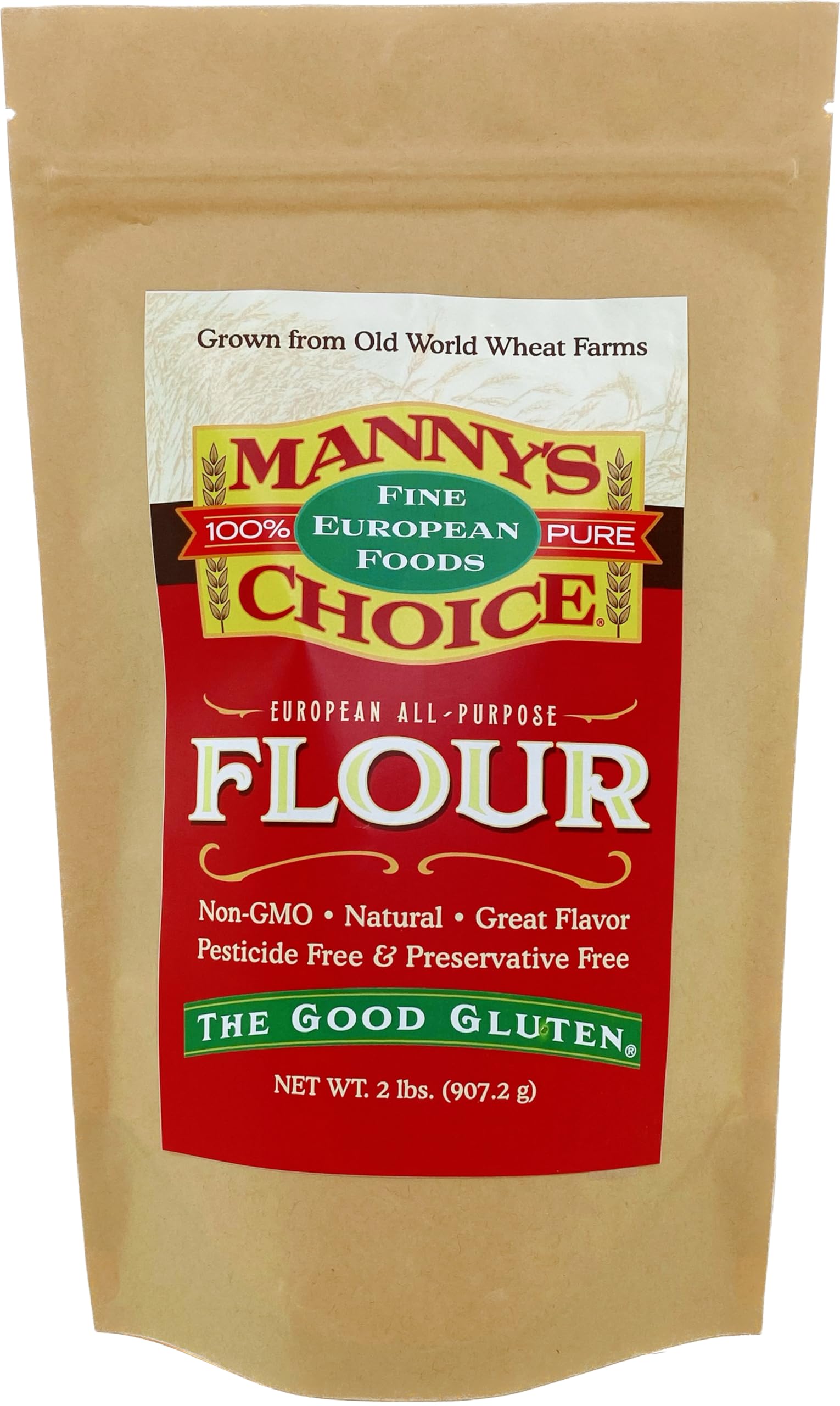 Amazon.com : Manny's Choice Natural All Purpose Unbleached Italian ...