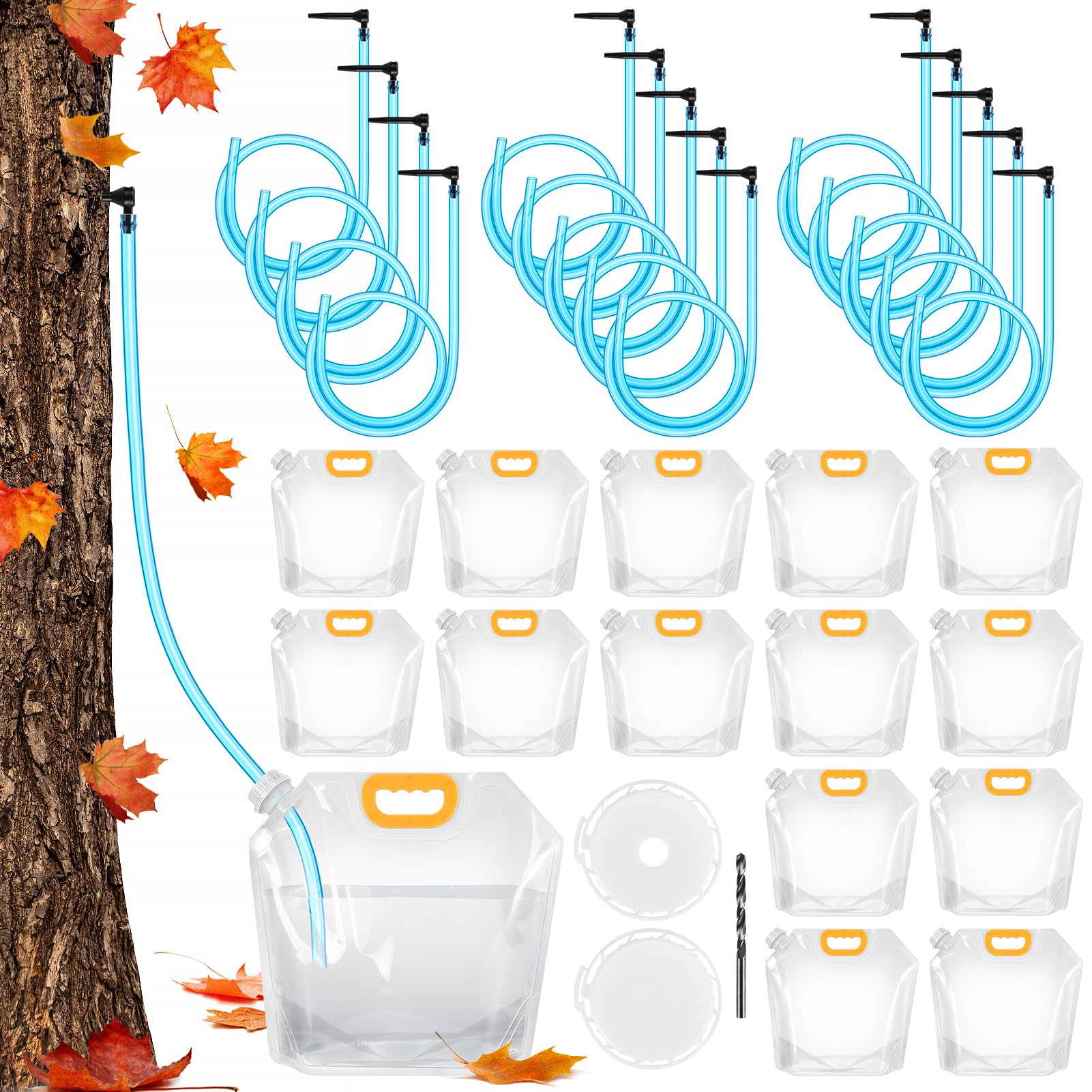 Amazon.com : 15 Sets Maple Syrup Tapping Kit, Include Maple Syrup Taps ...