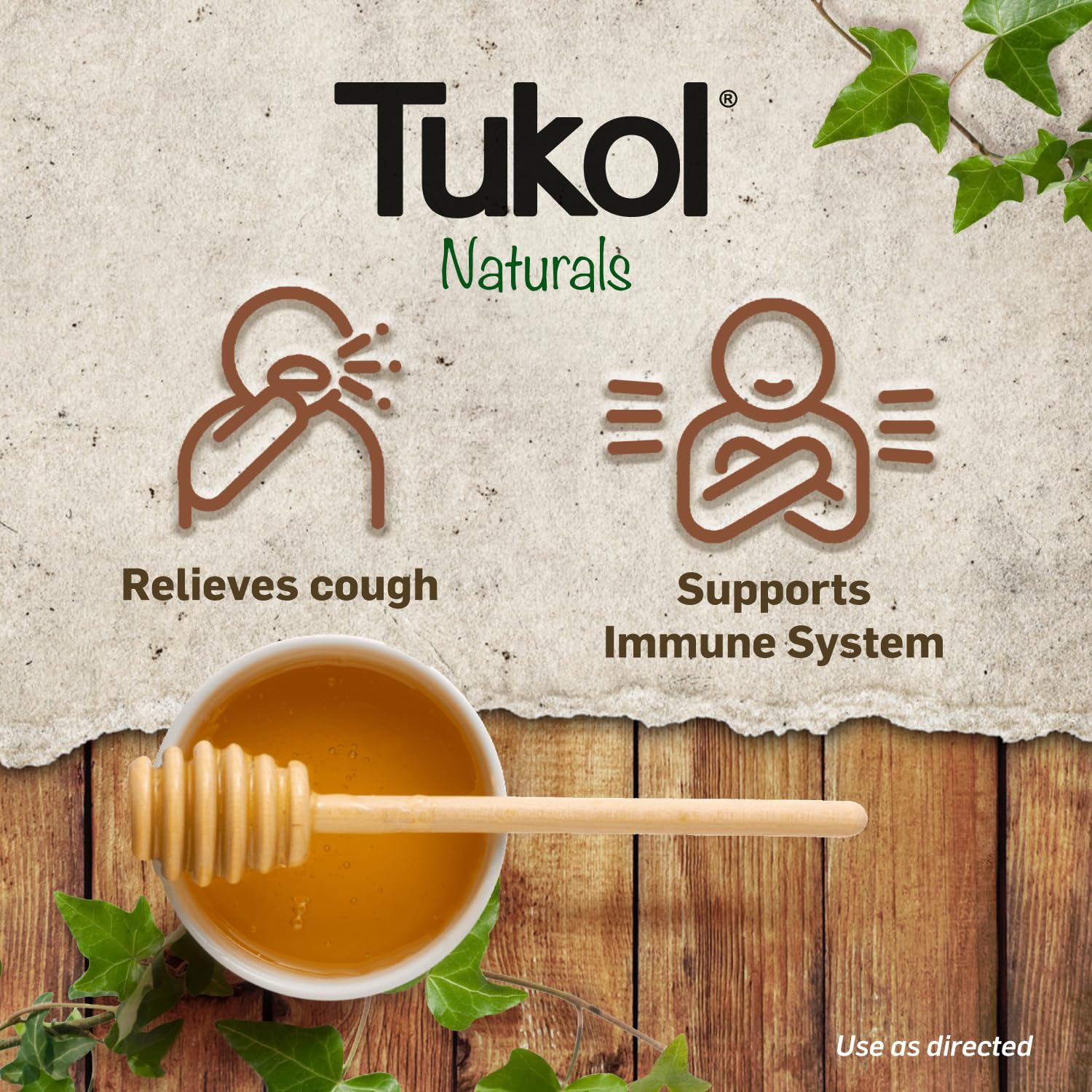 Snapklik.com : TUKOL Naturals Liquid Cough Syrup For Ages 14+, Infused