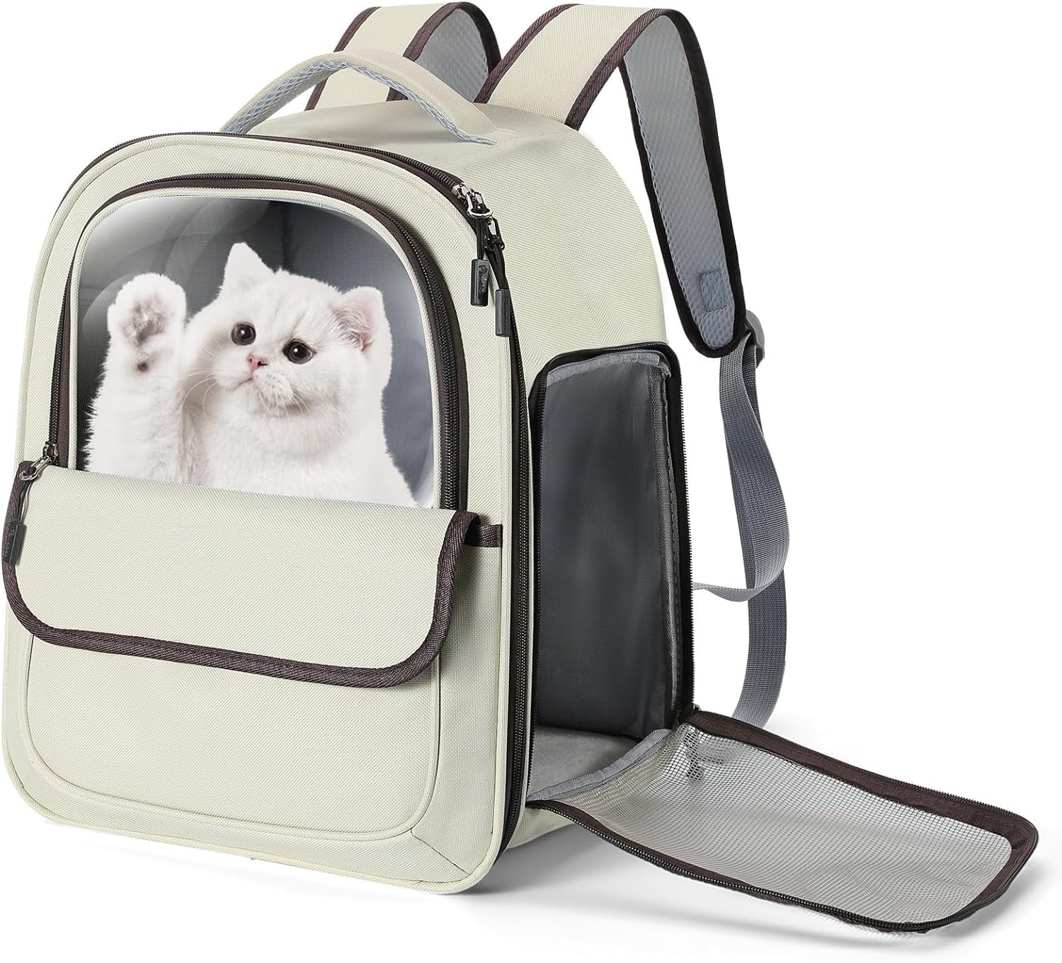 Prakal Pet Backpack for Dogs and Cats,Backpack Airline Approved,Dog ...