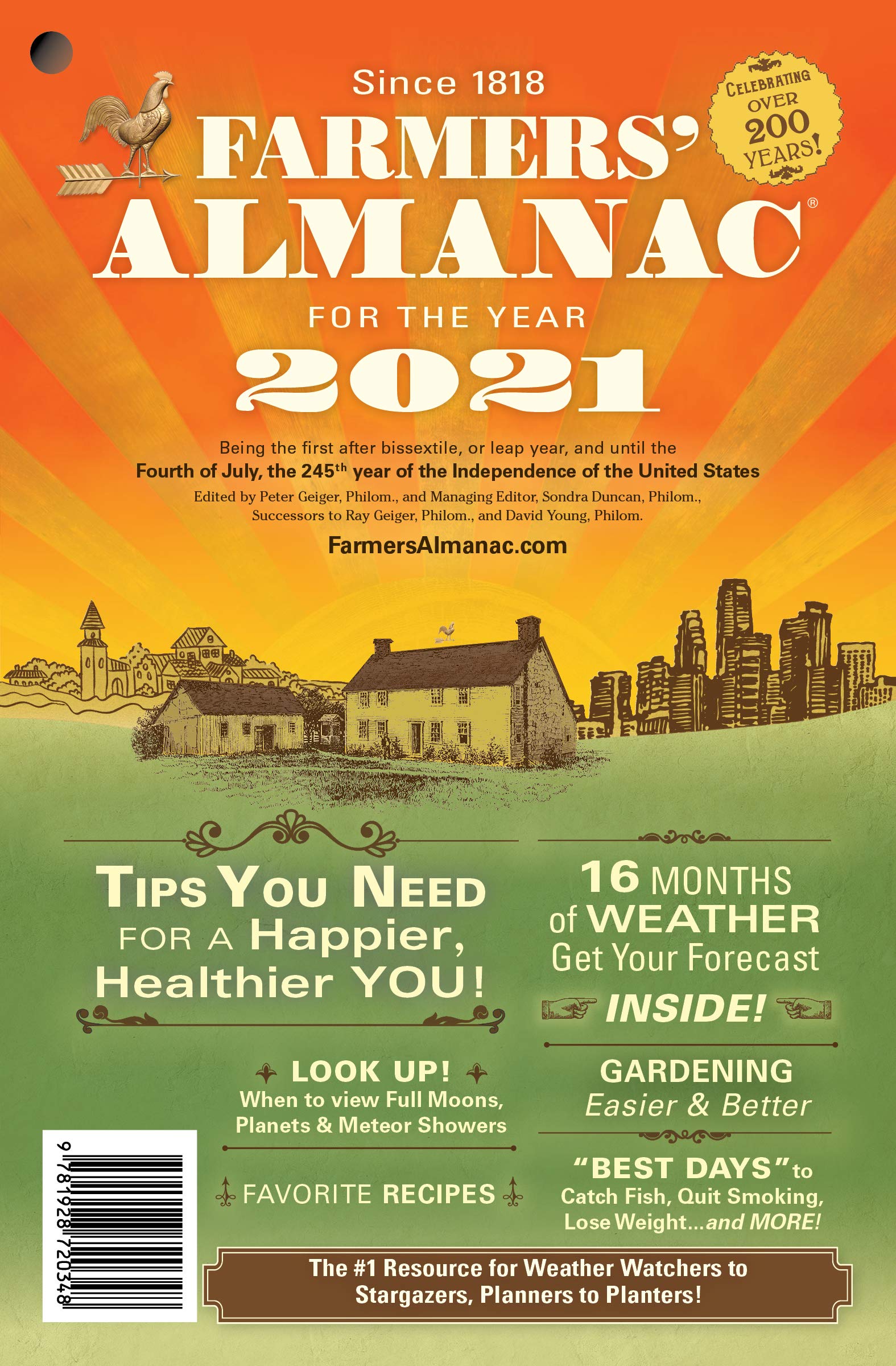 FARMERS ALMANAC 20: Farmers' Almanac: 9781928720386: Amazon.com: Books