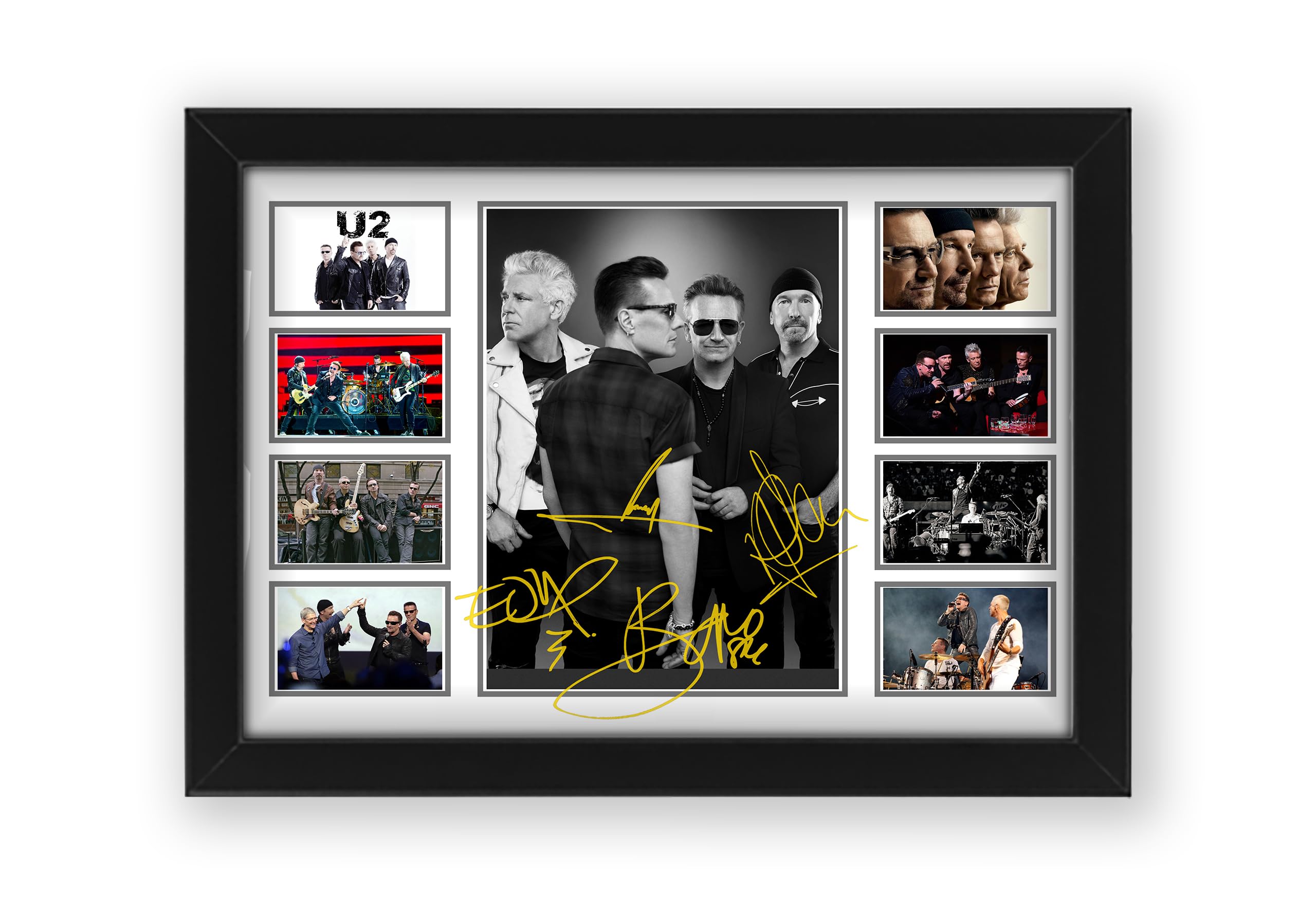AllStarMedia U2 Signed Poster, Memorabilia - Collectible Merchandise ...