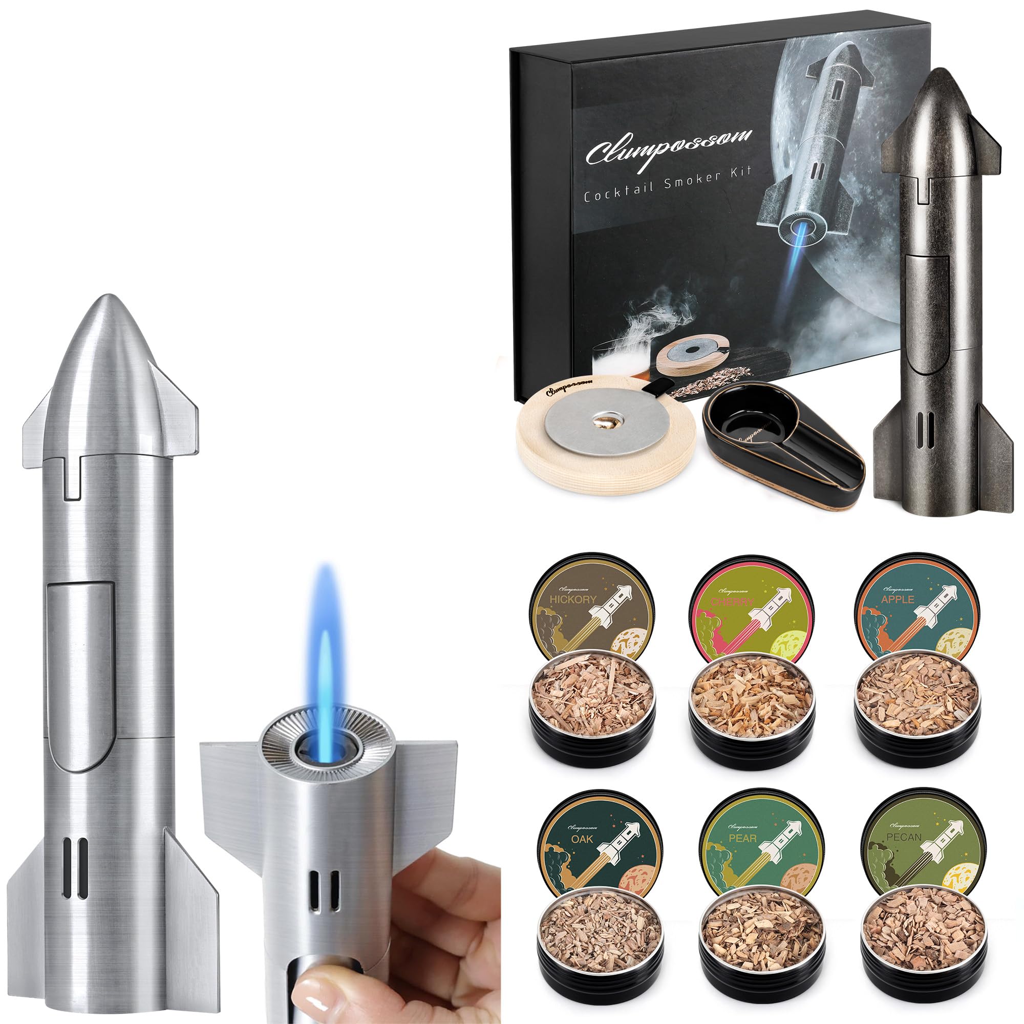 Amazon.com: Butane Torch,cigar torch lighter with Adjustable Flame and ...