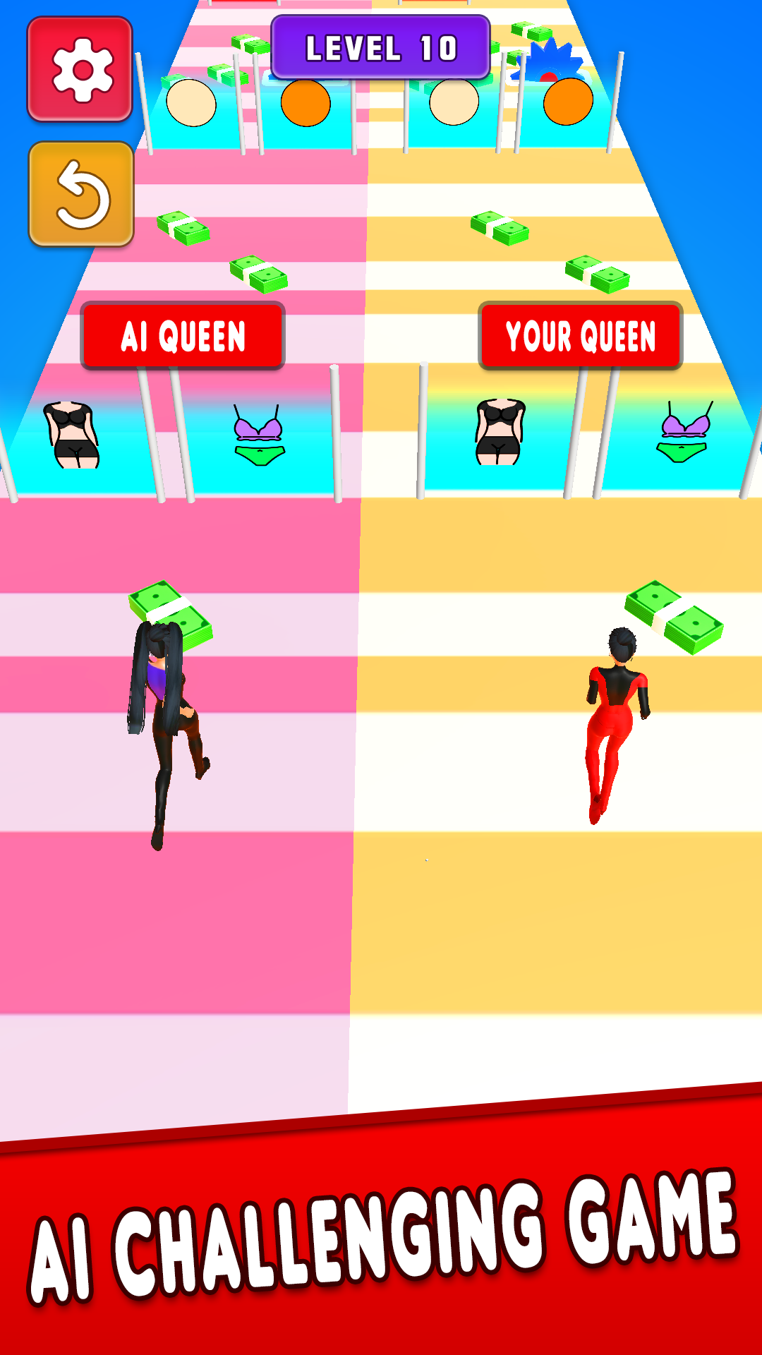 Build A Beauty Queen Battle: Outfit Makeover Queen Dress Up Fashion ...