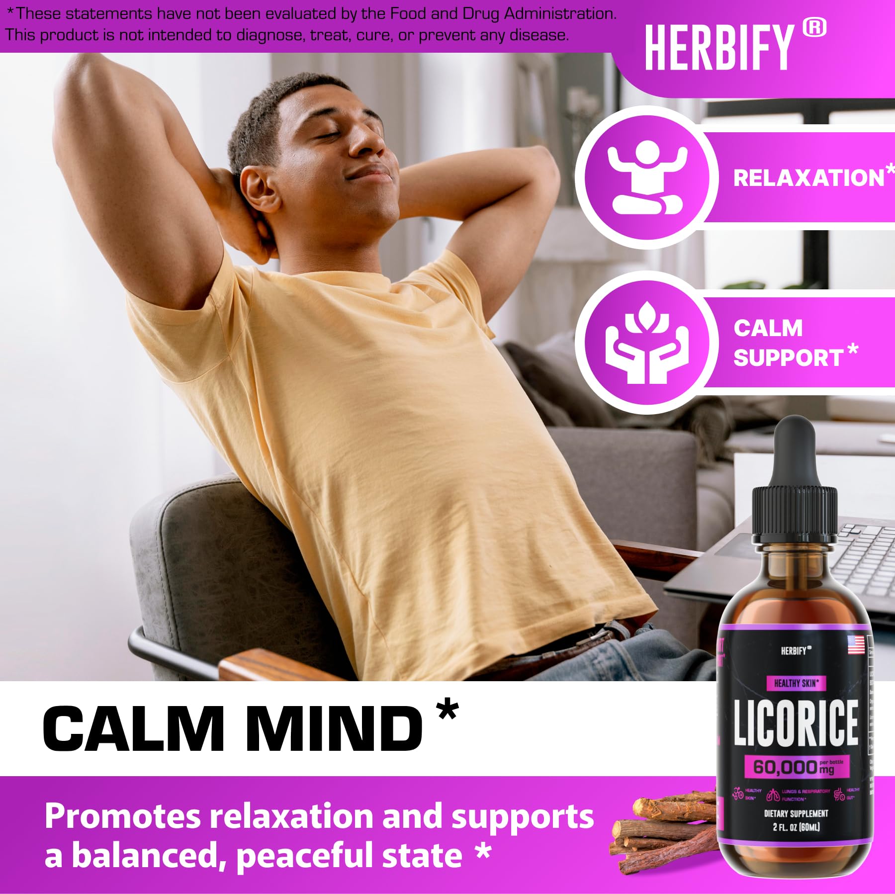 Snapklik.com : Licorice Root Extract - Powerful Licorice Supplement ...
