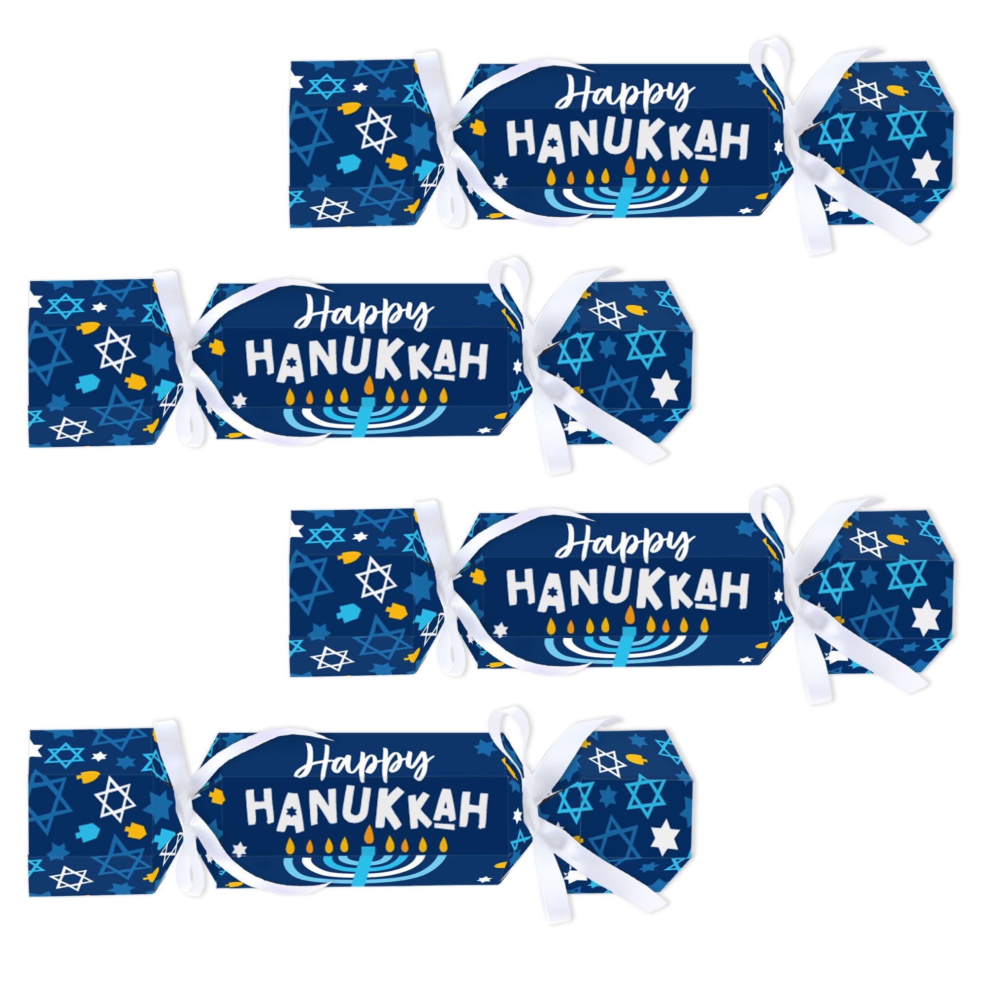 Amazon.com - Big Dot of Happiness Hanukkah Menorah - No Snap Chanukah ...
