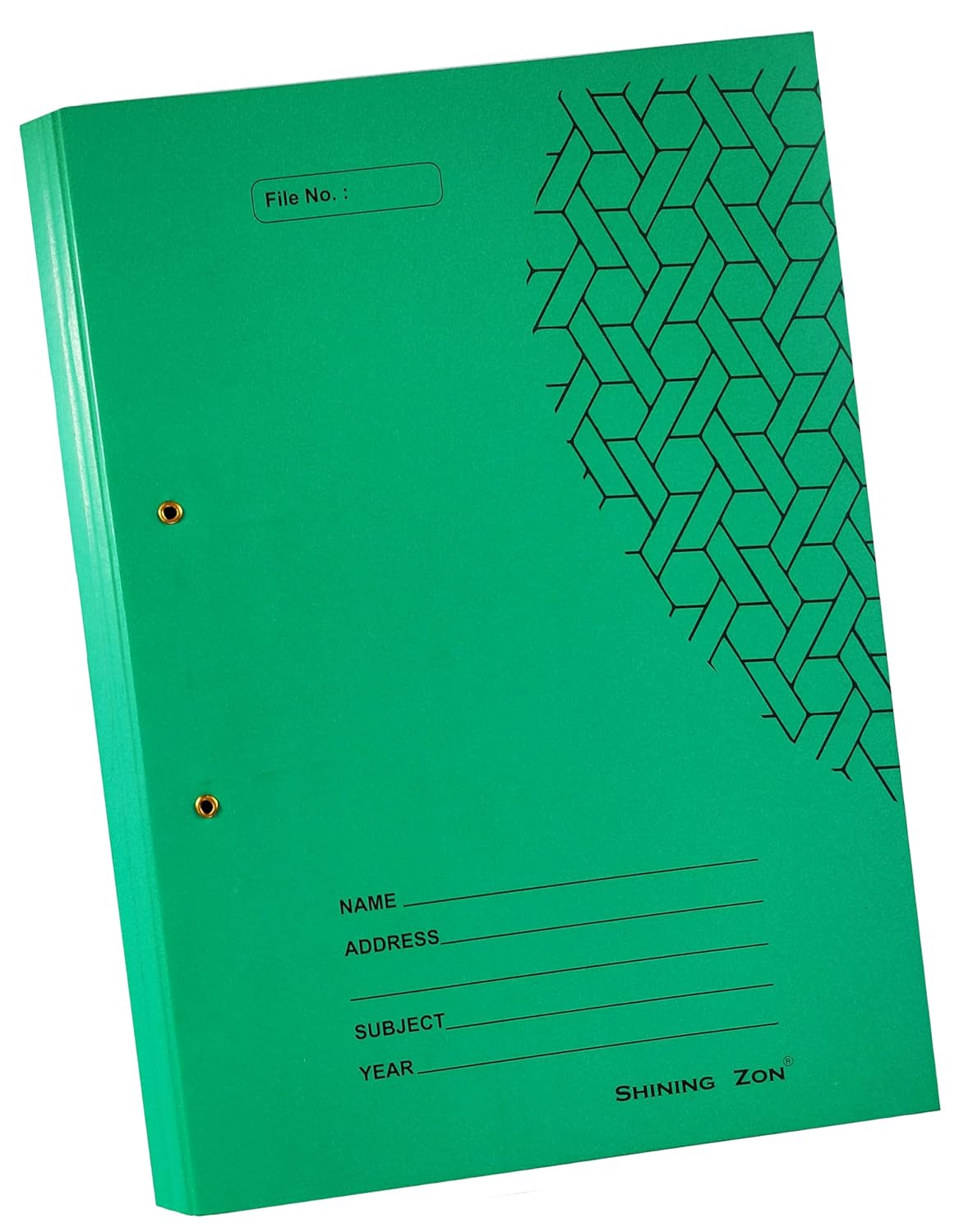 Shining Zon Cobra Clip Spring File Card Board File Folder for Documents ...