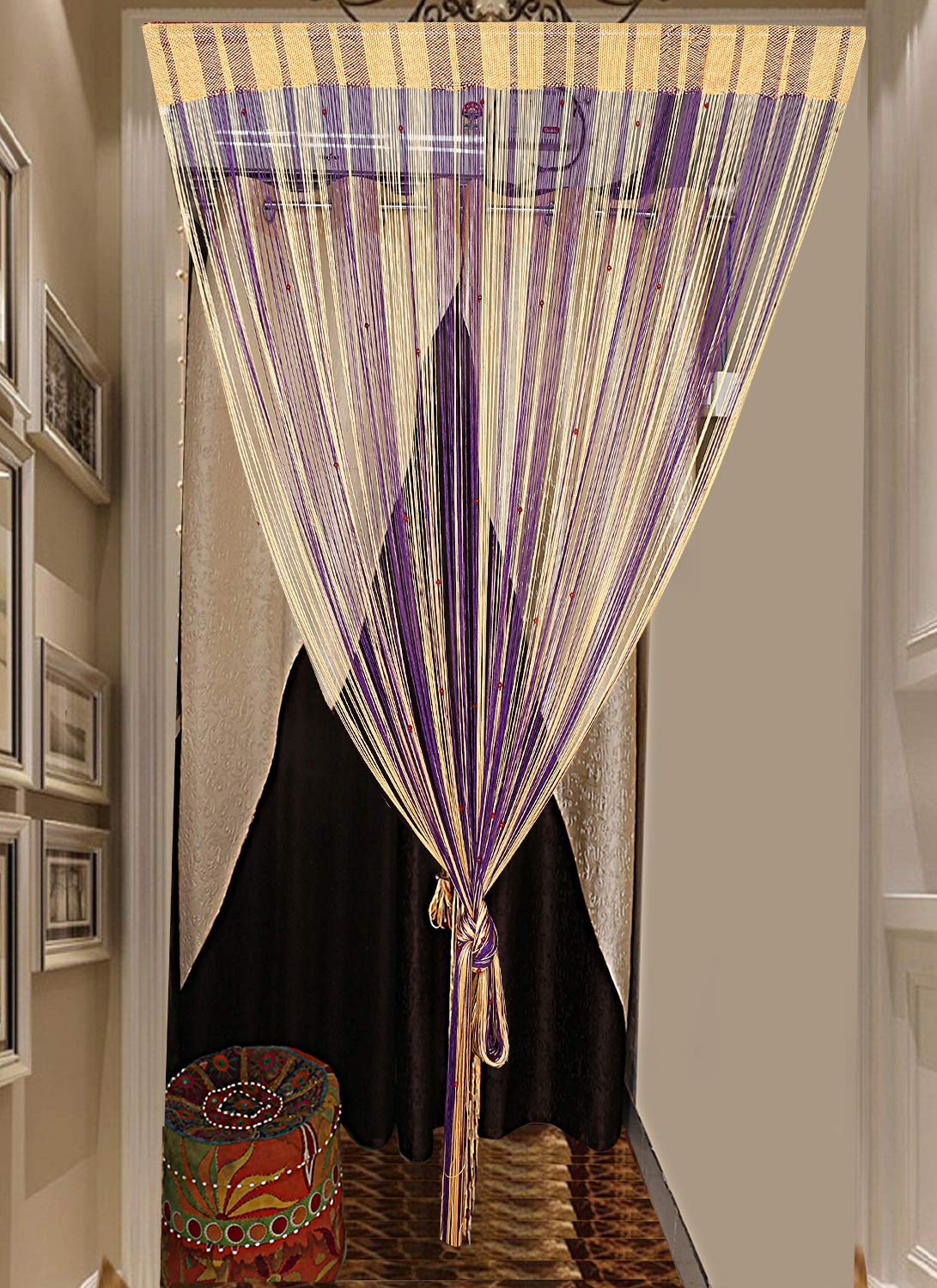 Buy Kuber Industries Polyester Decorative String Thread Room Door ...