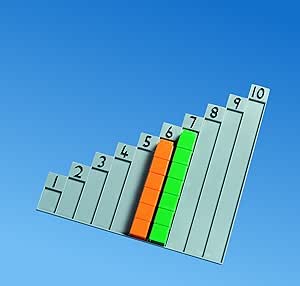 Didax Educational Resources Unifix 1-10 Stair for Cubes, Multicolor ...