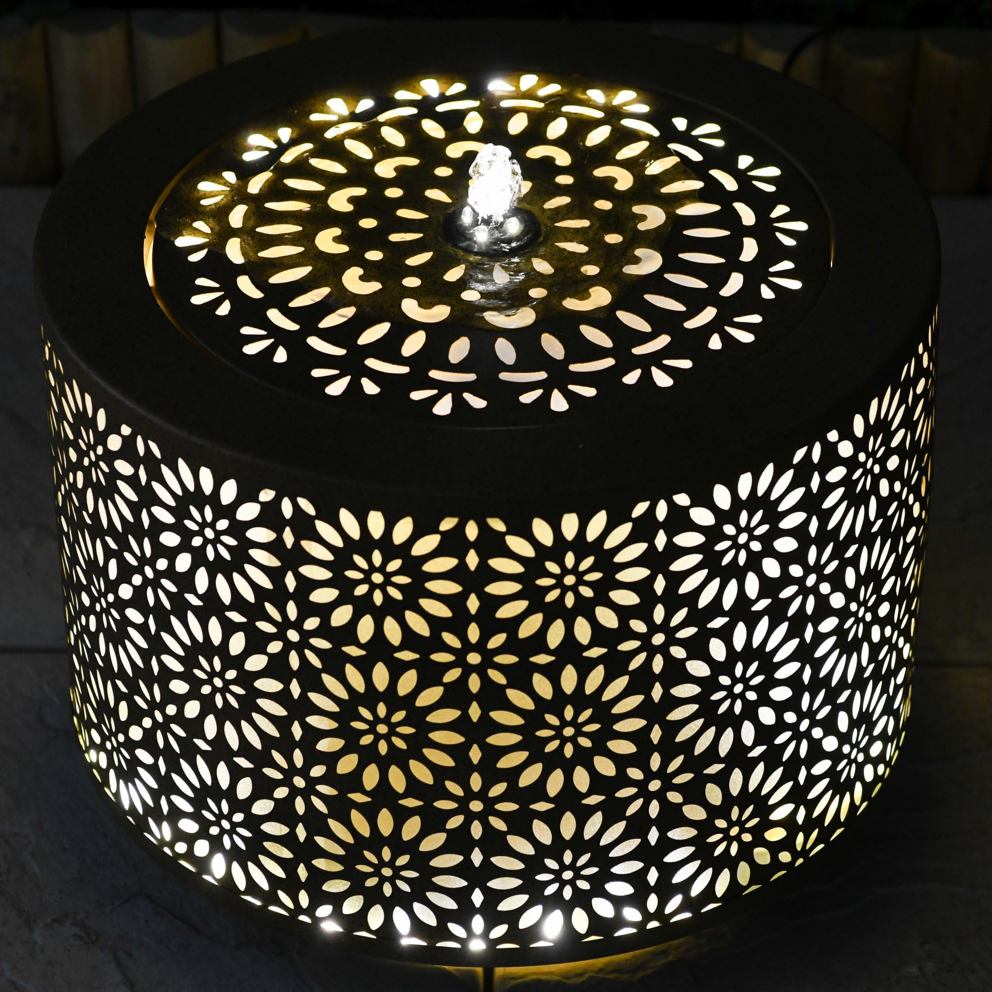 Moroccan Water Features Tranquillity Moroccan Pots Traditional Solar