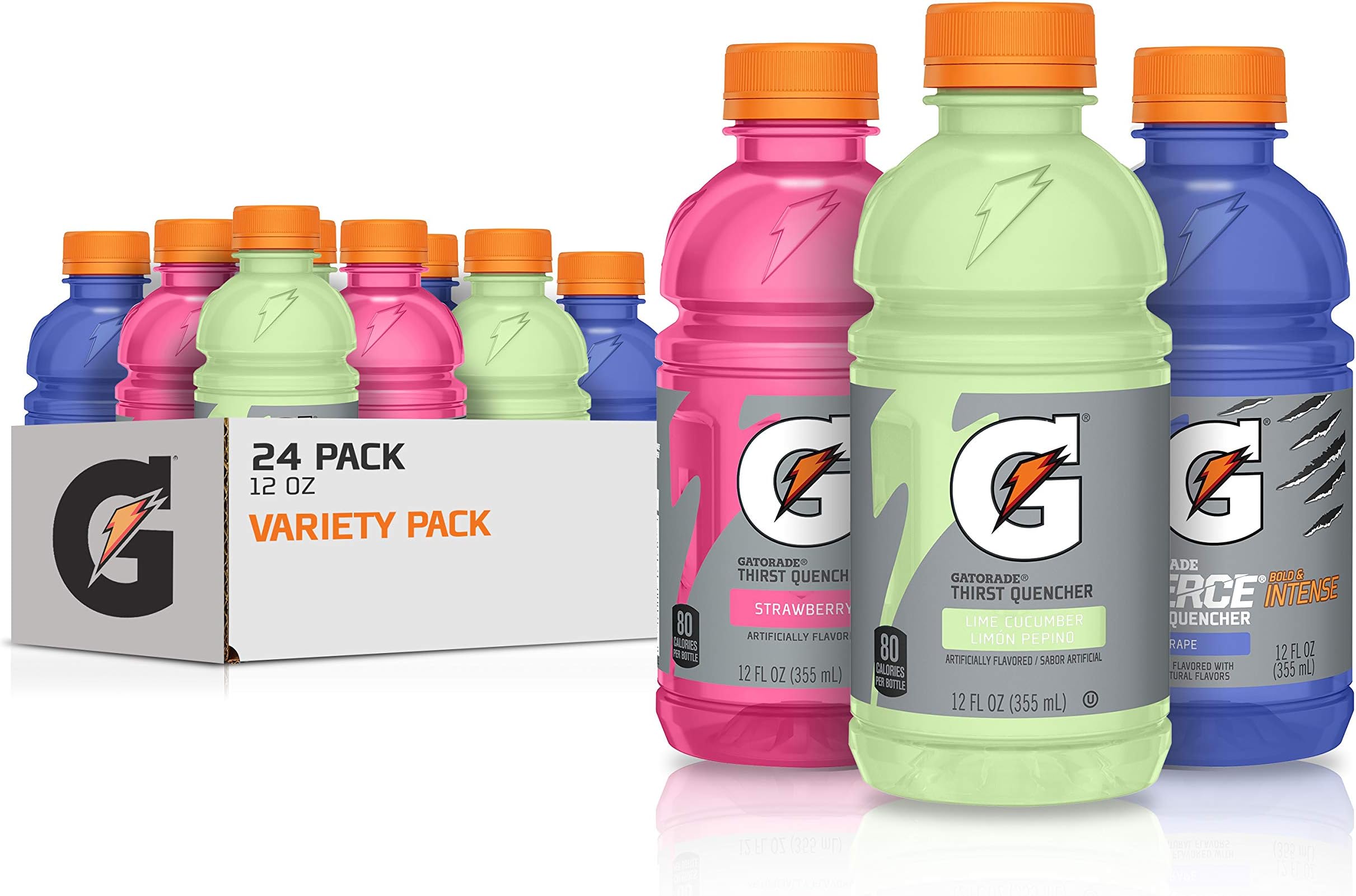 Amazon.com : Gatorade Thirst Quencher, Lime Cucumber, 12 Fl Oz Bottles ...