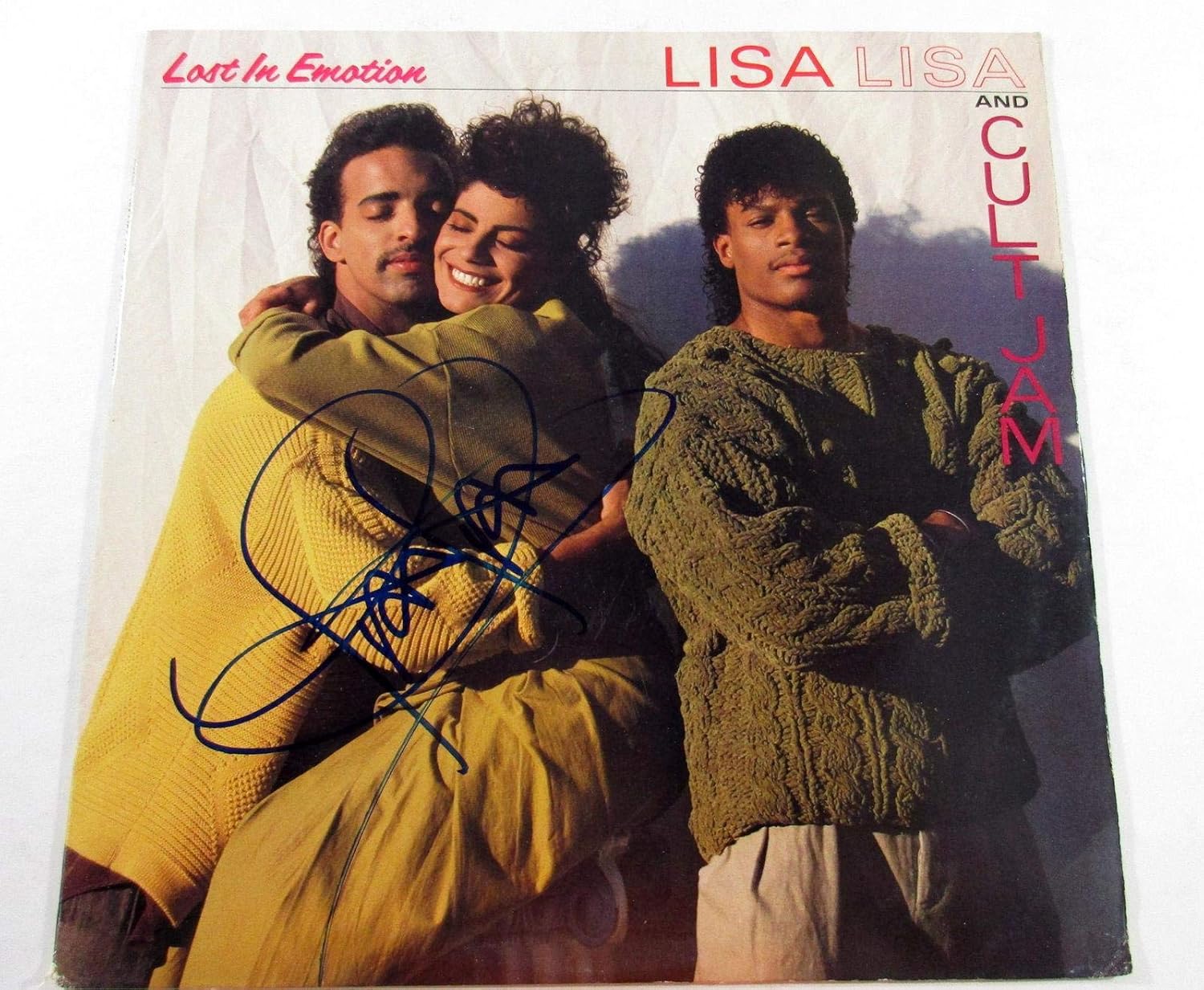 Lisa Velez Signed Album Lisa Lisa Cult Jam Lost in Emotion w/AUTO ...