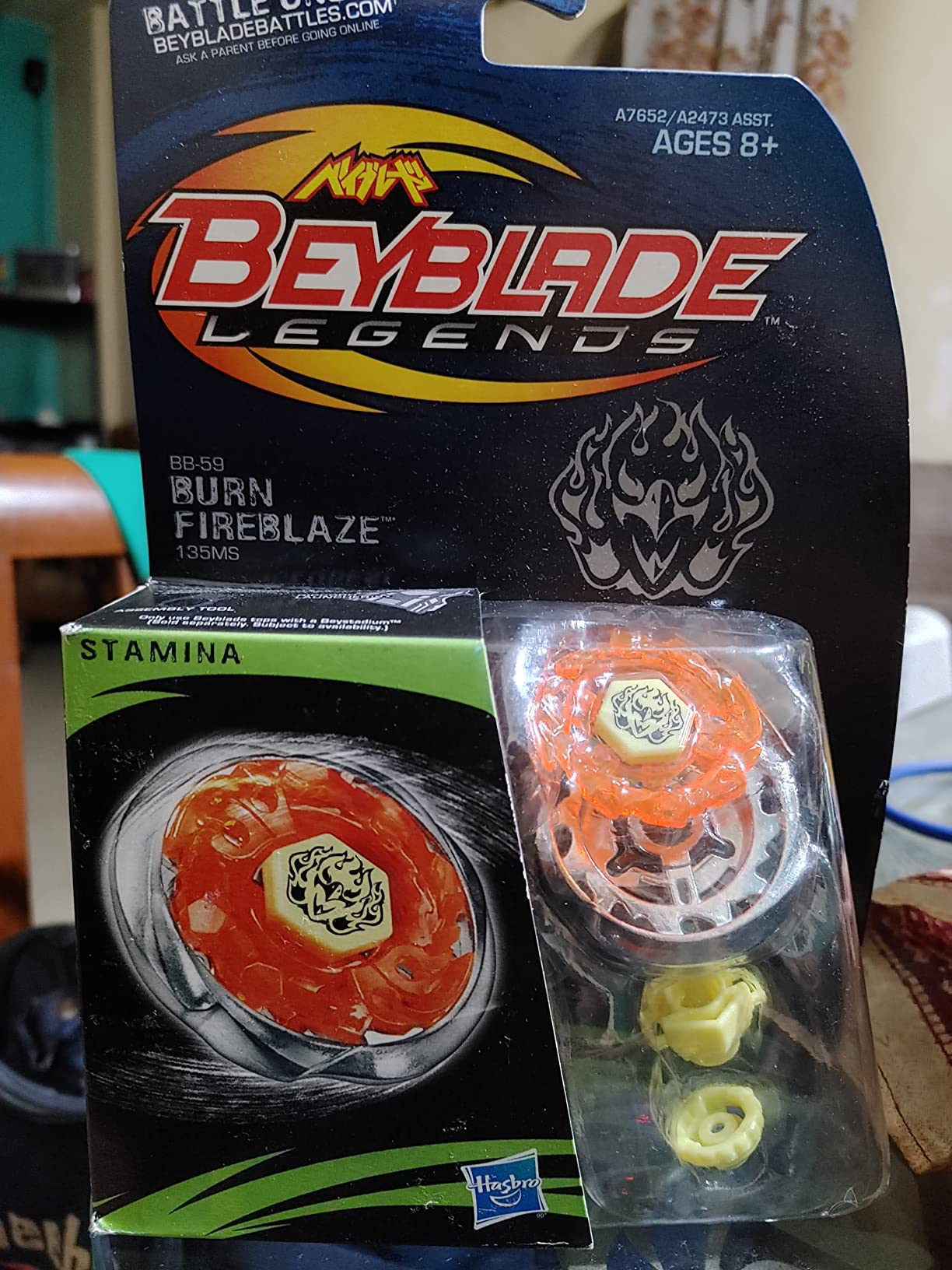 Buy Beyblade Legends Beybattle Tops BB-59 Burn Fireblaze 135MS Top ...