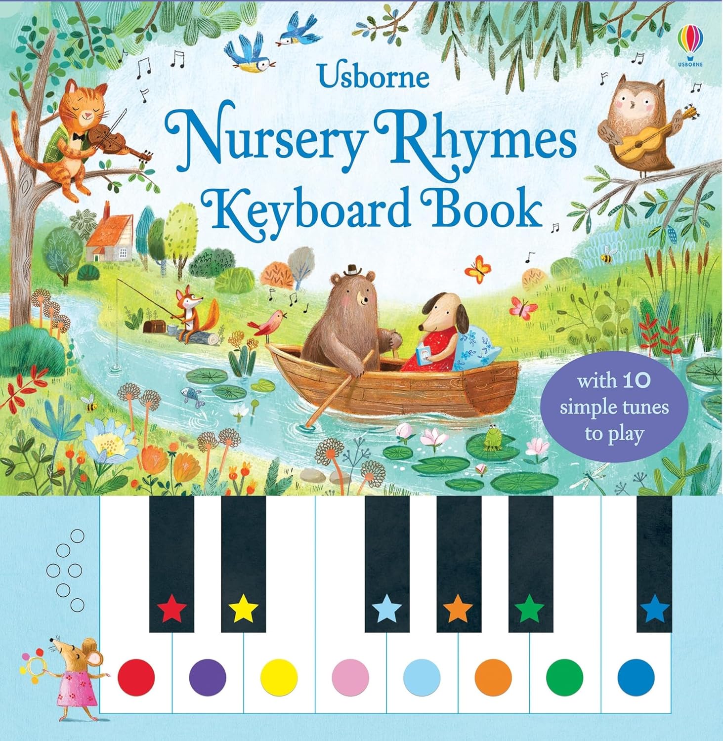 Nursery Rhymes Keyboard Book (Usborne Music Books): 1 (My First Musical ...