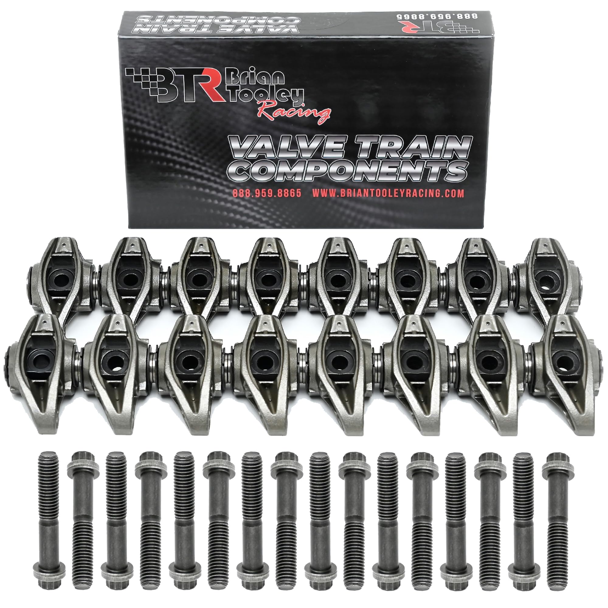 Amazon.com: BTR Brian Tooley Racing LS3 Rocker Arms with Upgraded ...