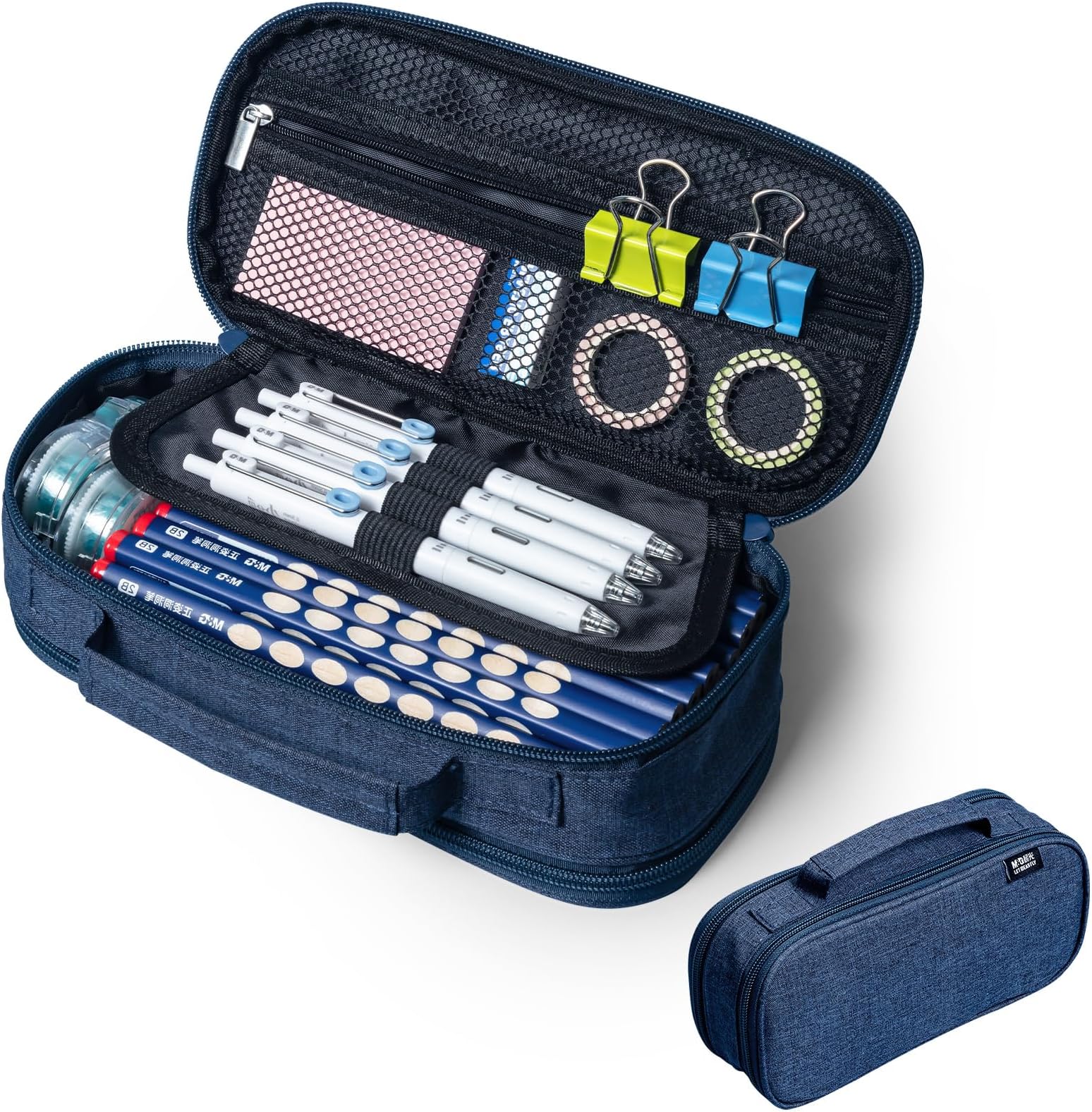 Amazon.com: XQXA Large Capacity Pencil Case Multi-Slot Pencil Pouch ...