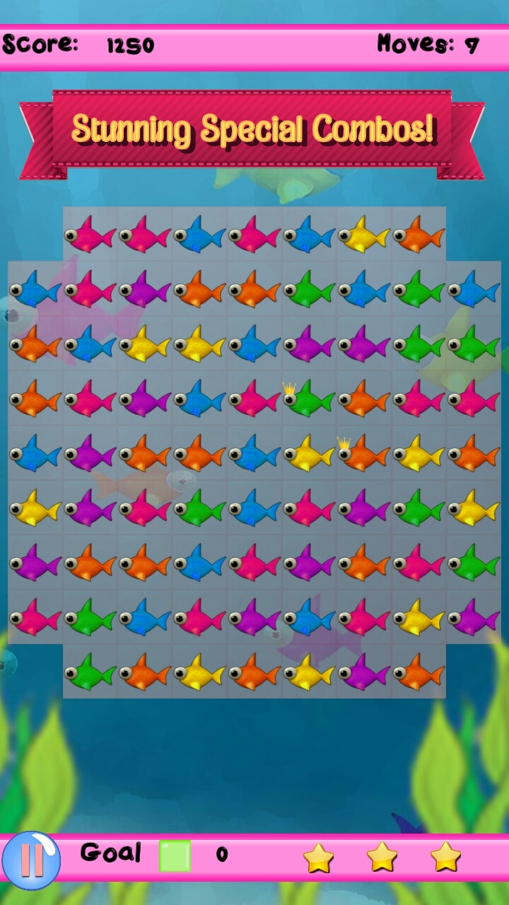 Goldfish Mania: Match 3 Puzzle Free - App on Amazon Appstore