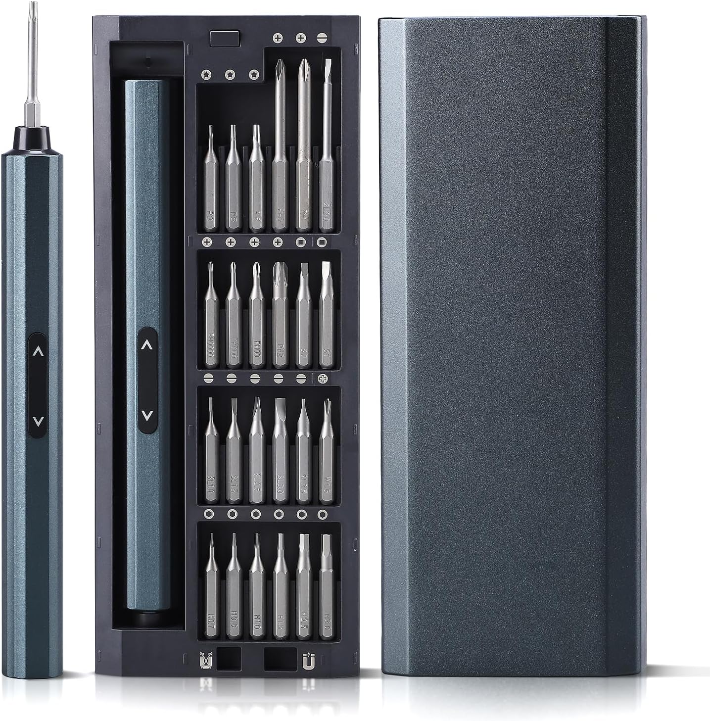 51 in 1 Electric Screwdriver Set, Portable Mini Rechargeable Cordless ...