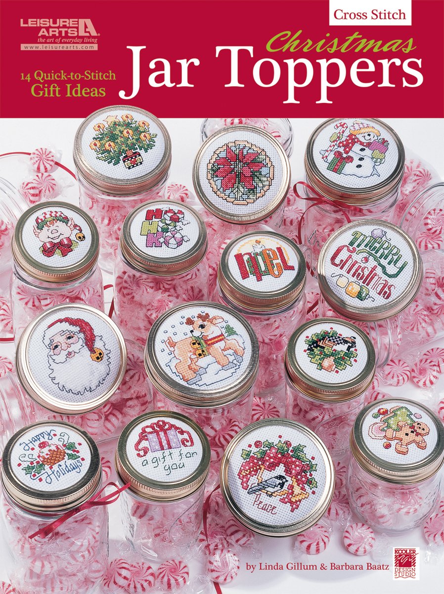 Christmas Jar Toppers: 14 Quick-to-stitch Gift Ideas: Gillum, Linda ...