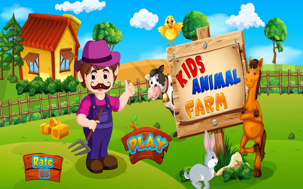 Animal Farm Village Life Fun: Town Life of Animal village Life & Crop ...