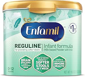 Amazon.com: Enfamil Reguline Baby Formula, Milk-Based Infant Nutrition ...