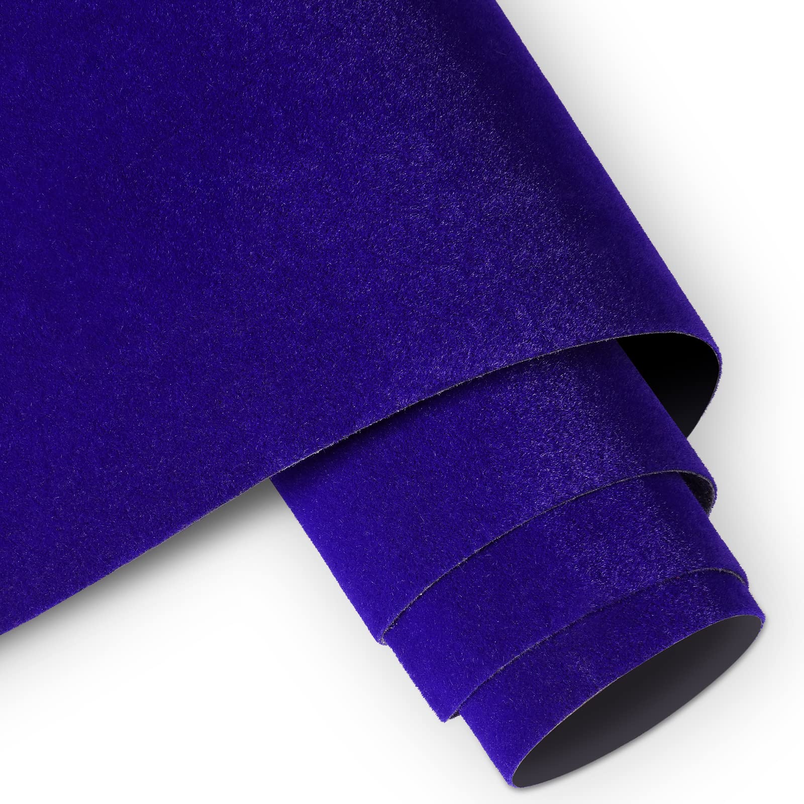 Amazon.com: Decotalk Felt Sheets Self Adhesive Blue Felt Fabric Velvet ...