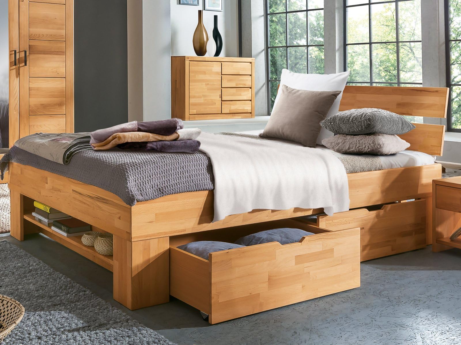 Futonbett 140x200 Mit Bettkasten