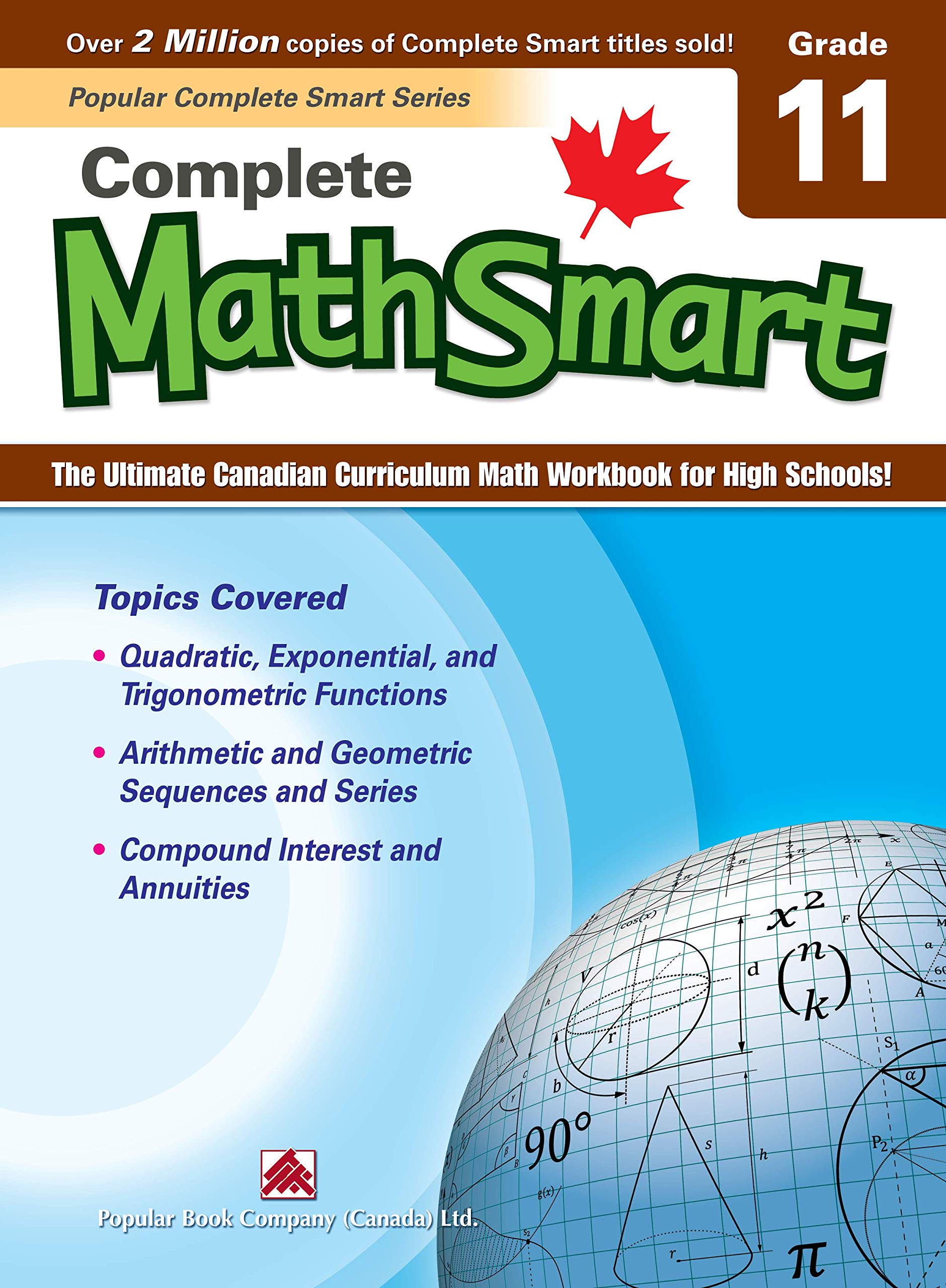 Complete MathSmart 11: The Ultimate Canadian Curriculum Math Workbook ...