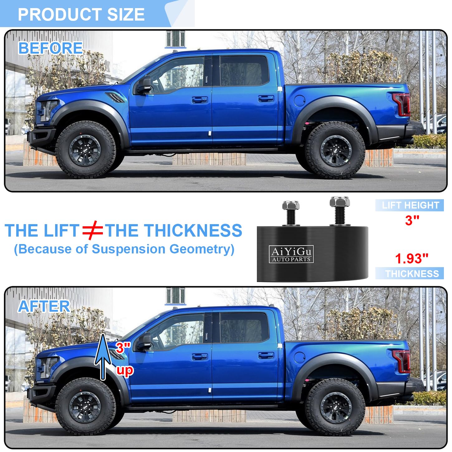 3 Inch Suspension Lift F150