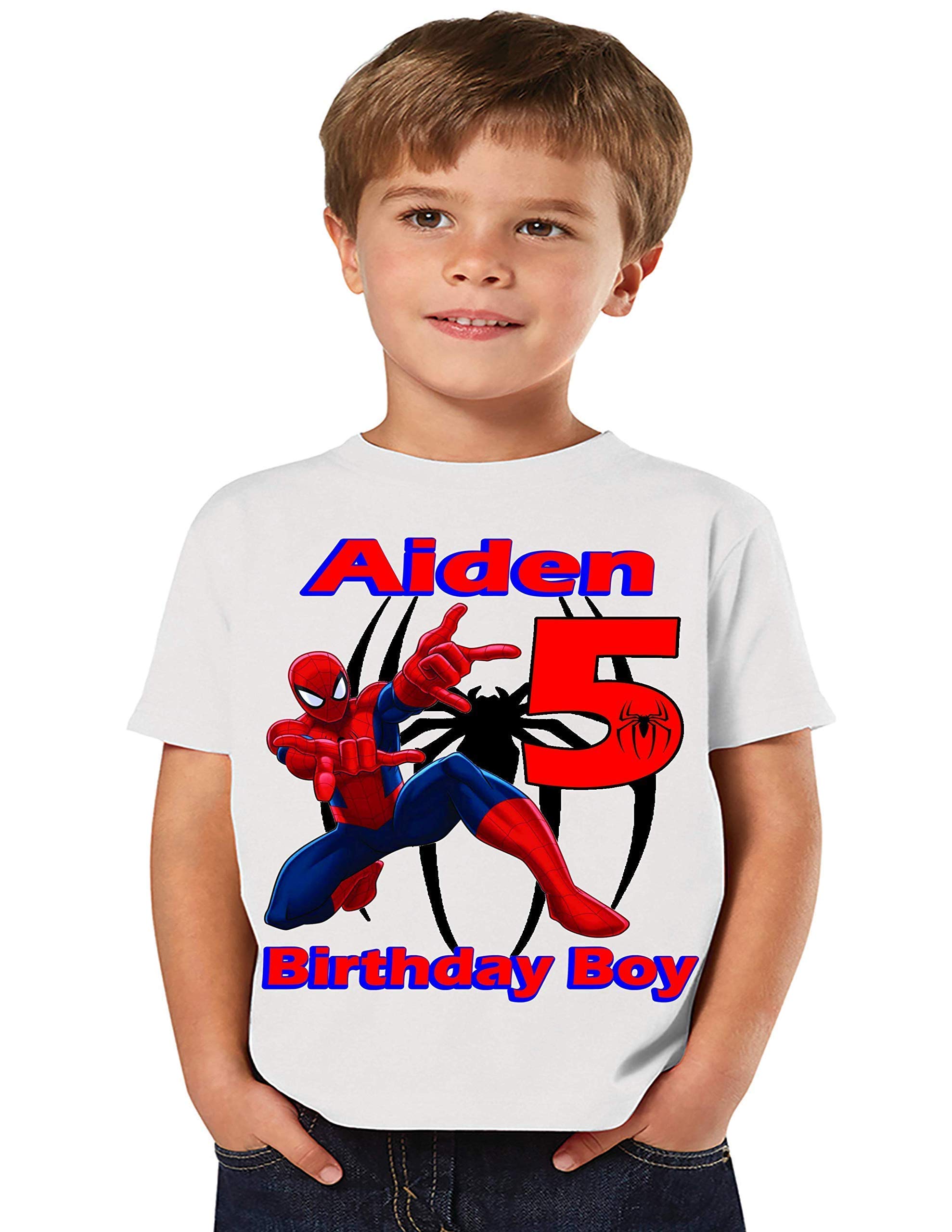 Pretty T Shirtscustom Birthday Shirt Add Any Name And Age | Desertcart ...