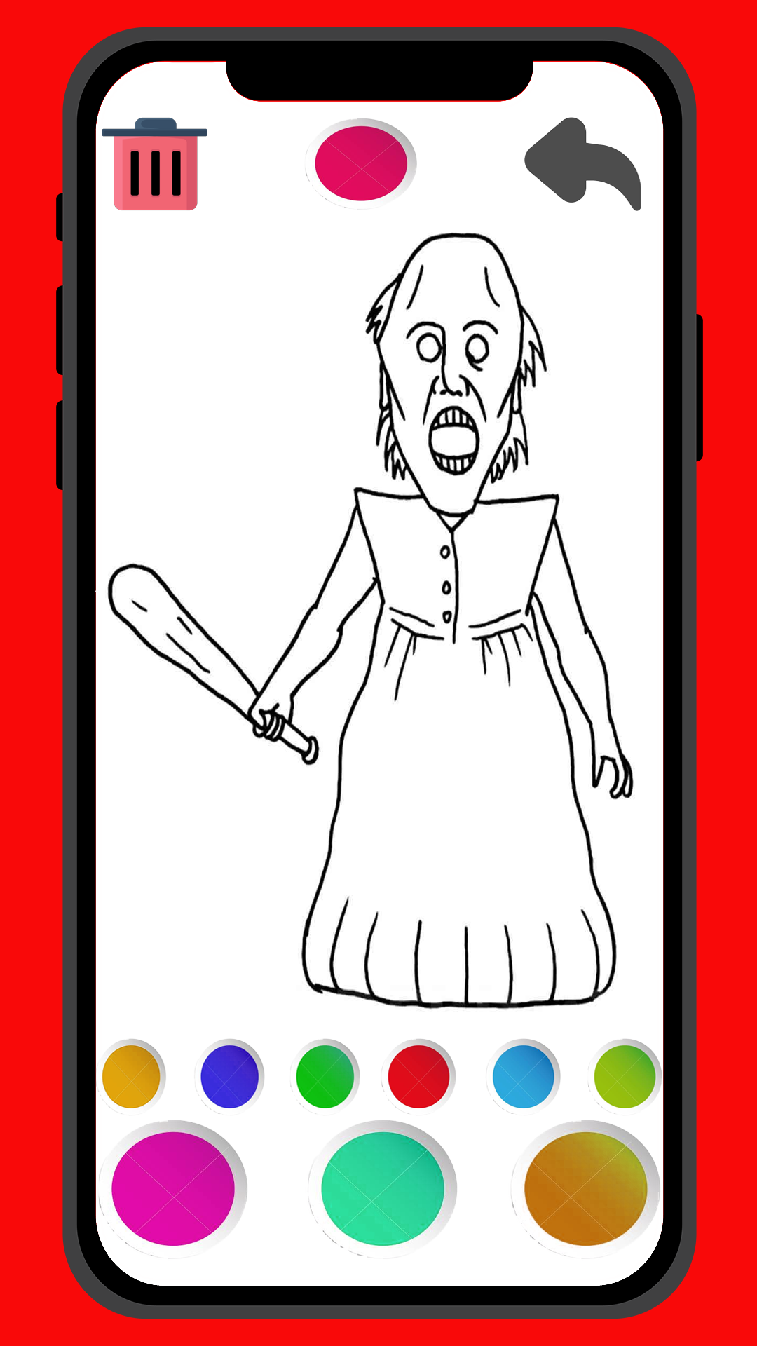 Granny Coloring Game - App on Amazon Appstore