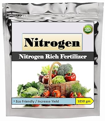 Organic Nitrogen Rich Fertilizer For Growth of plants. (1850gm ...
