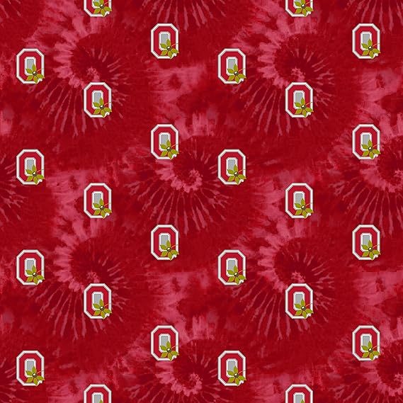 Amazon.com: Ohio State University Cotton Fabric by Sykel-Licensed Ohio ...