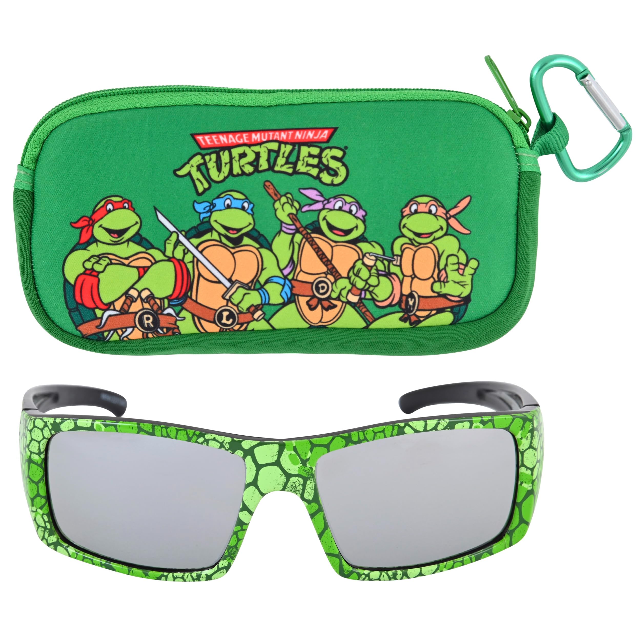 Amazon.com: Teenage Mutant Ninja Turtles Boys Sunglasses with Case ...