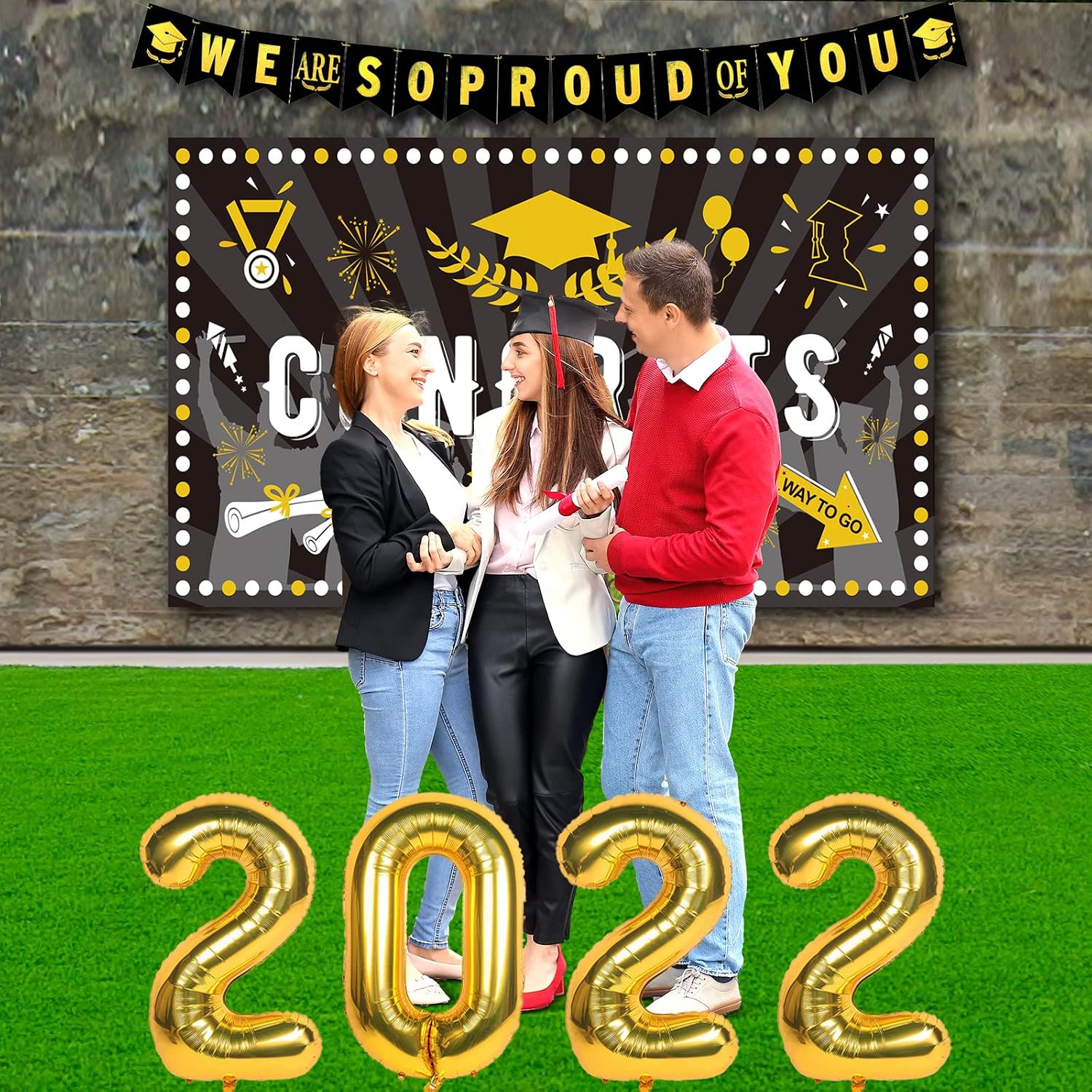 Buy Graduation Party Decorations 2022 Class of 2022 Decorations We Are ...