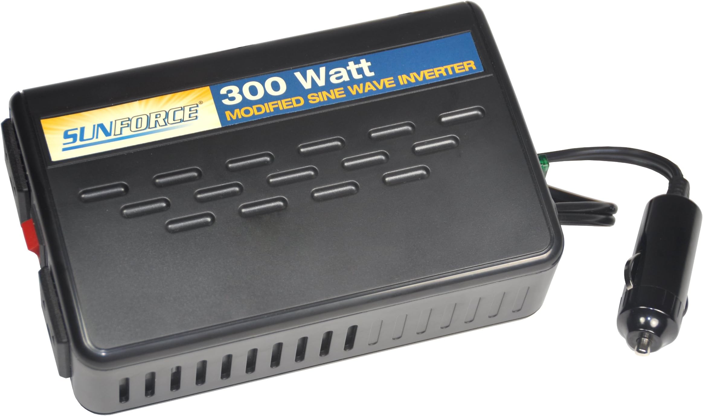 Amazon.com: Sunforce (11136 300W Modified Sine Wave Inverter with USB ...