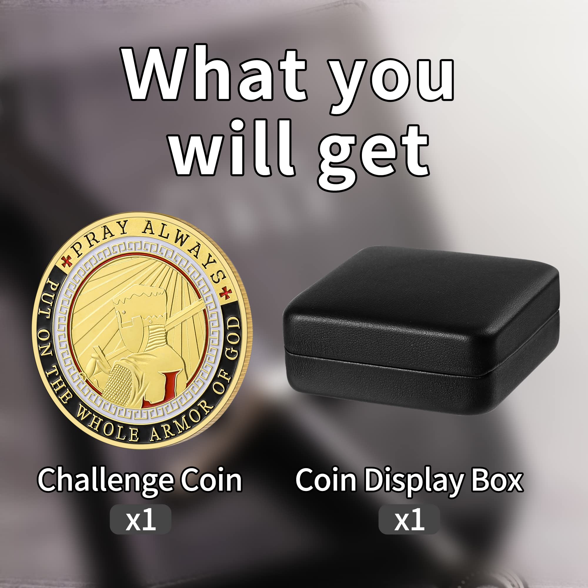 Snapklik.com : Challenge Coin, Armor Of God, Ephesians 6:13-17 ...
