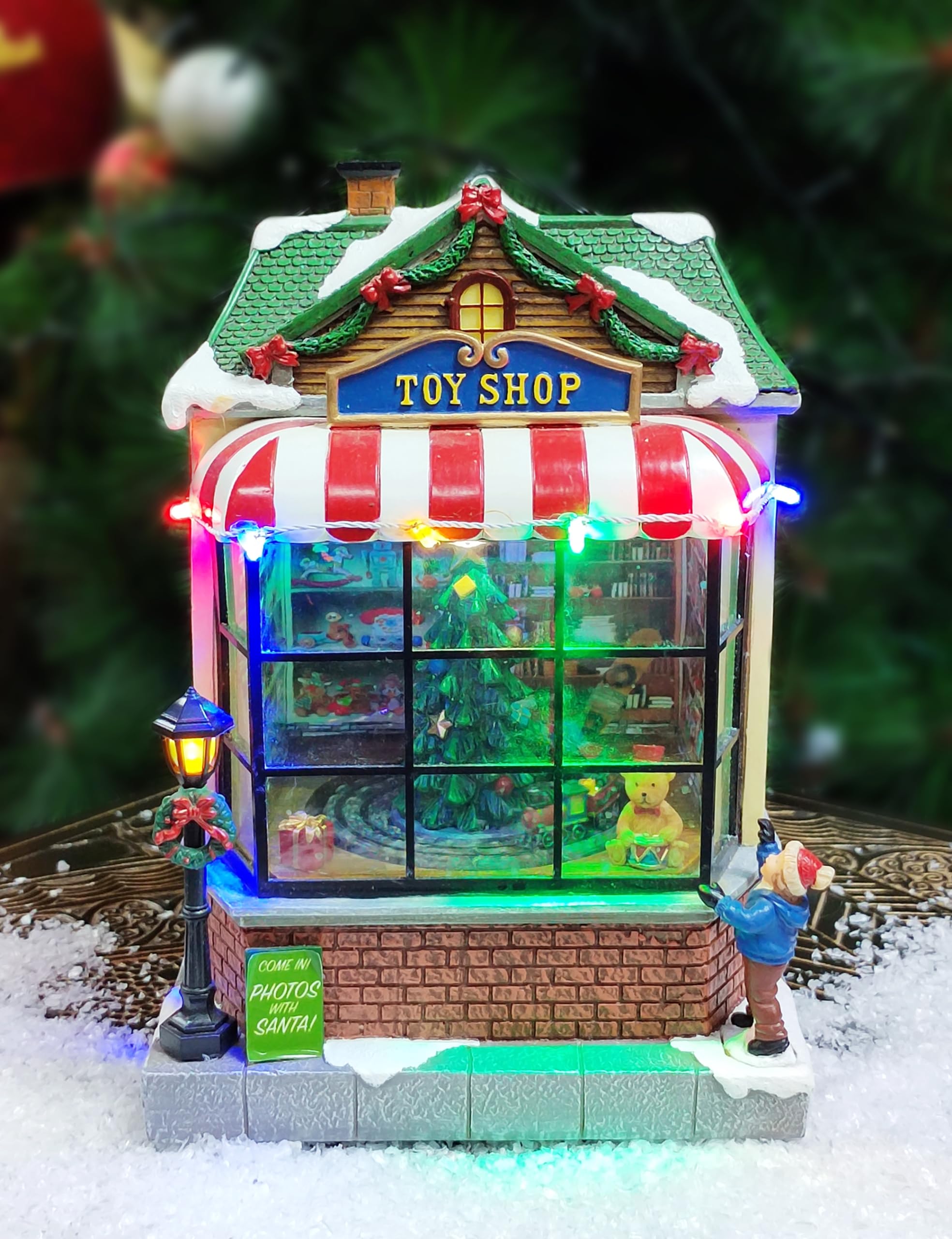 Snapklik.com : MOMENTS IN TIME 97”H Animated Toy Shop