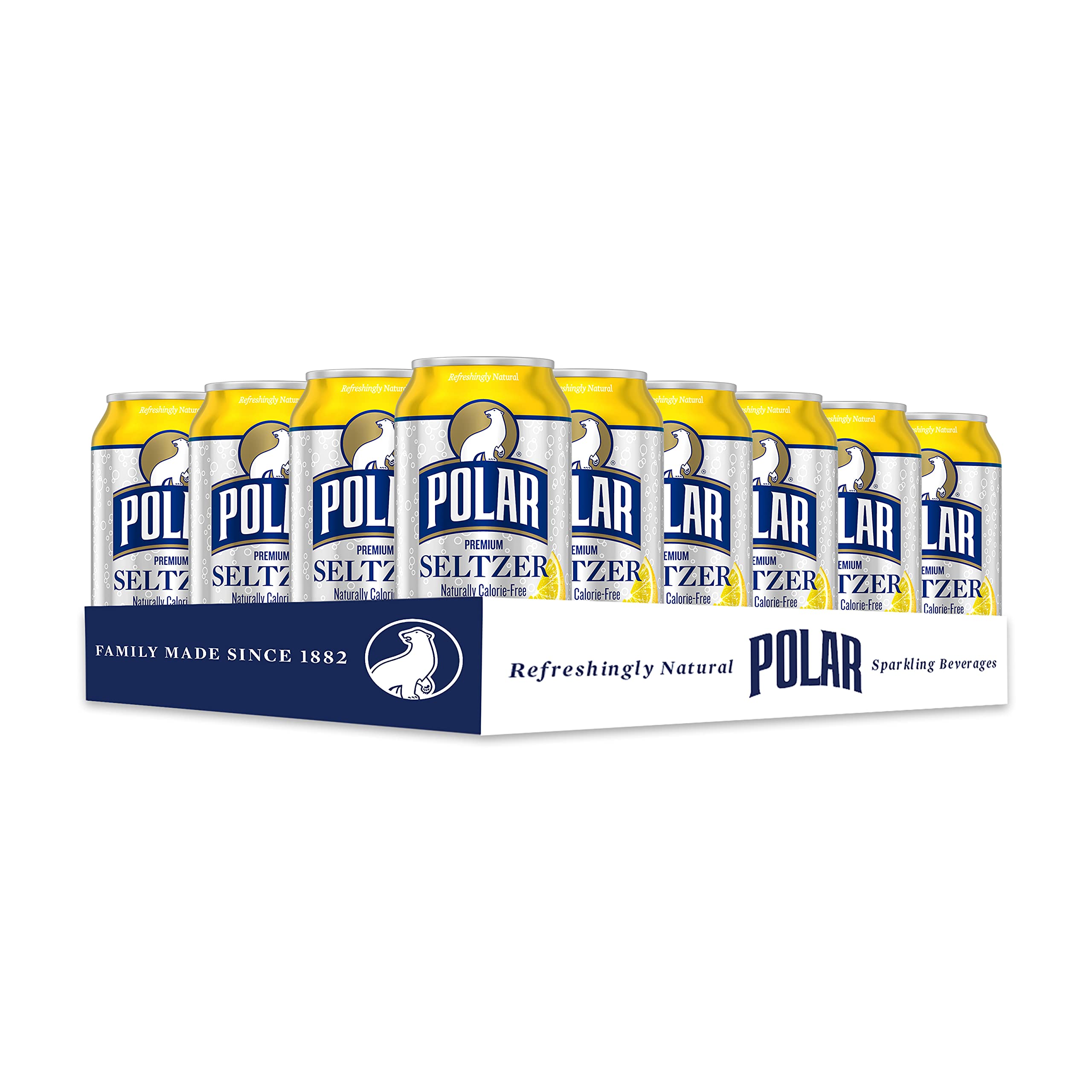 Snapklik.com : Polar Seltzer Water Lemon