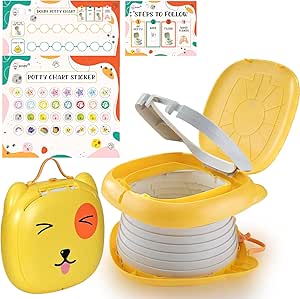 DOSBY Travel Potty for Toddlers. Portable, Foldable, Carry Potty for ...